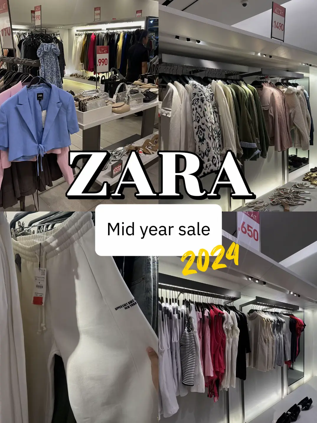 ZARA mid year sale 2024 🛍️ ป้ายแดงที่จริงใจ | แกลเลอรีที่โพสต์โดย นอนมั้ยละ | Lemon8