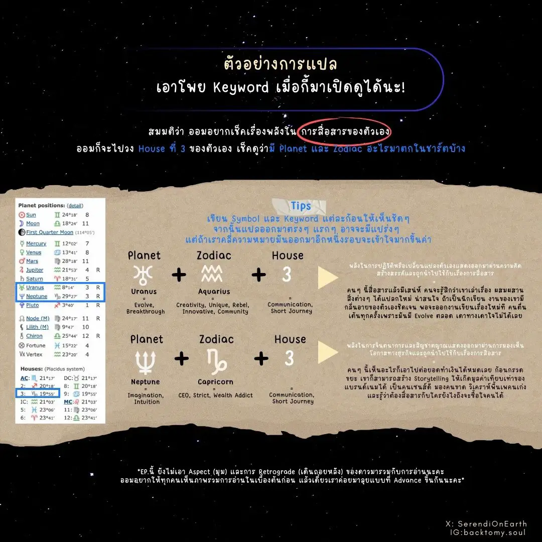 Ep.1 ฉันเป็นใคร มีเขียนคำตอบไว้บนดวงดาว | แกลเลอรีที่โพสต์โดย ...