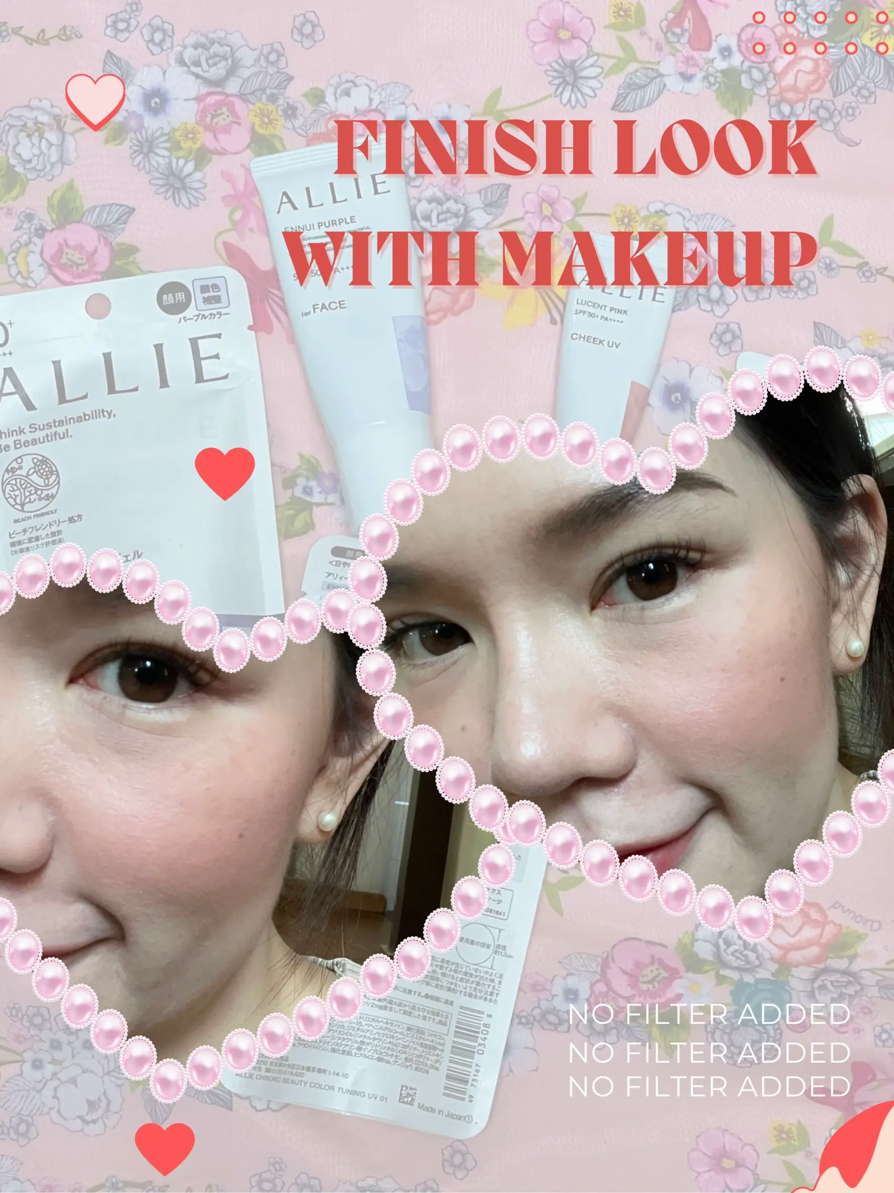 💖 เซ็ตกันแดดเดียวในดวงใจ ALLIE | แกลเลอรีที่โพสต์โดย Nanniea ̈♡ | Lemon8