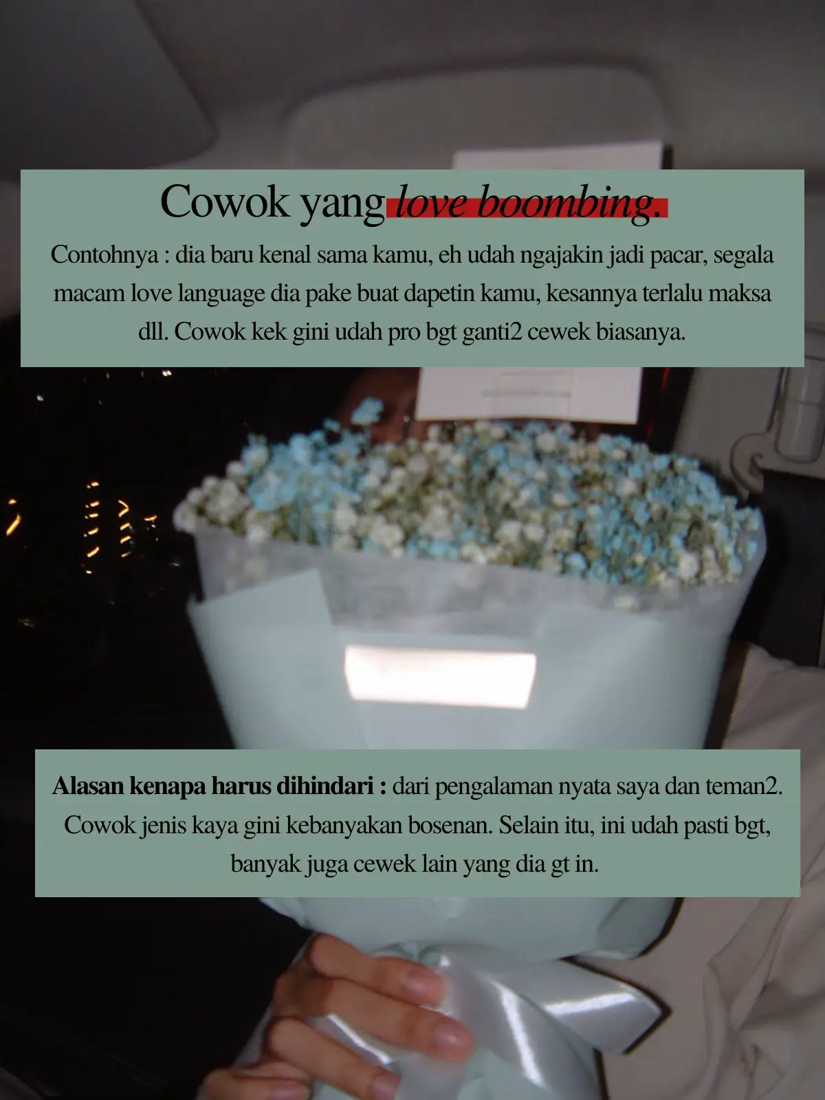 Cowok ini wajib kamu HINDARI!!! | Galeri diposting oleh Nisya Istifani | Lemon8