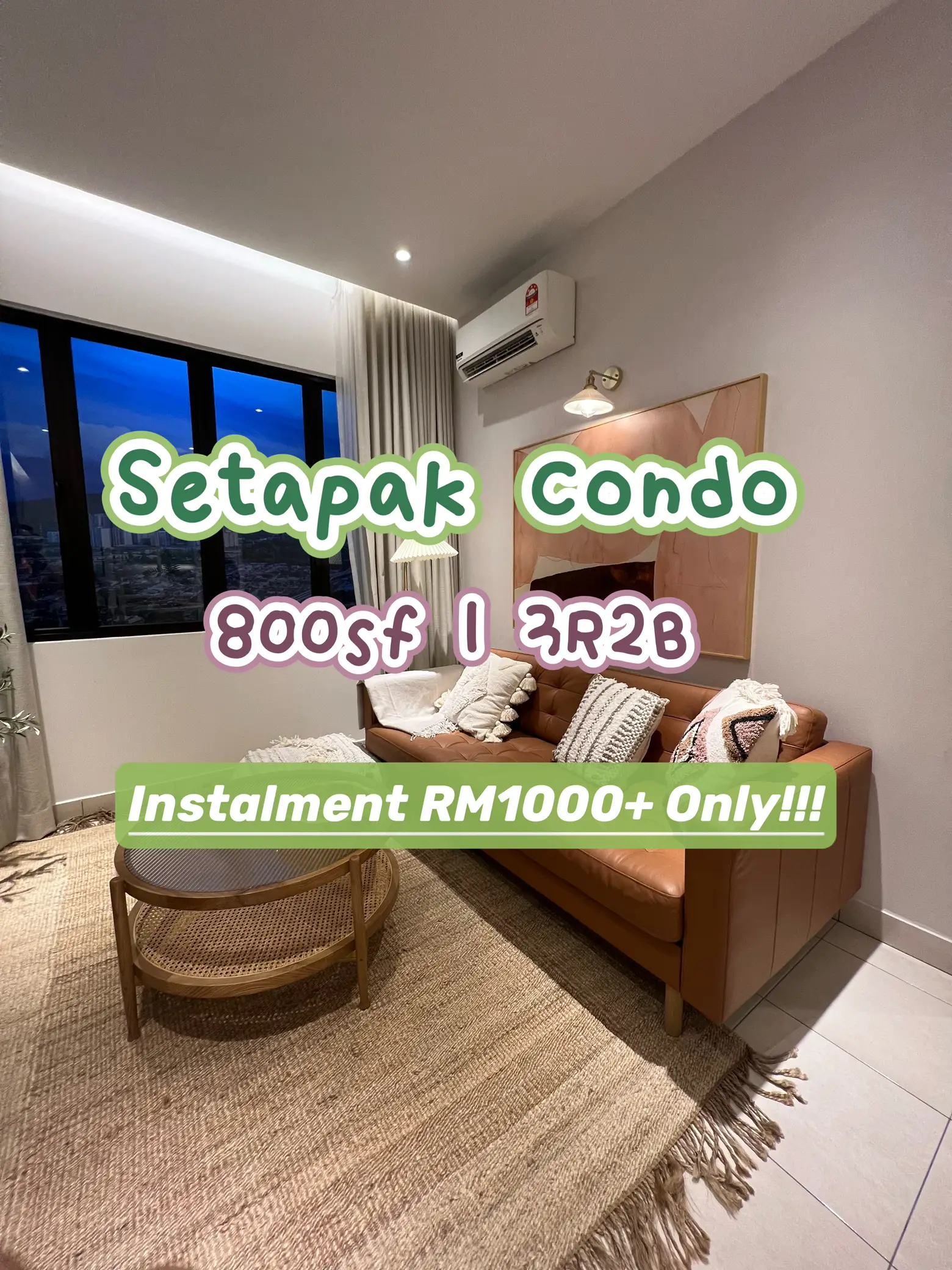 800sf Condo at KL only RM1000+/ month⁉️ | แกลเลอรีที่โพสต์โดย MY Properties | Lemon8