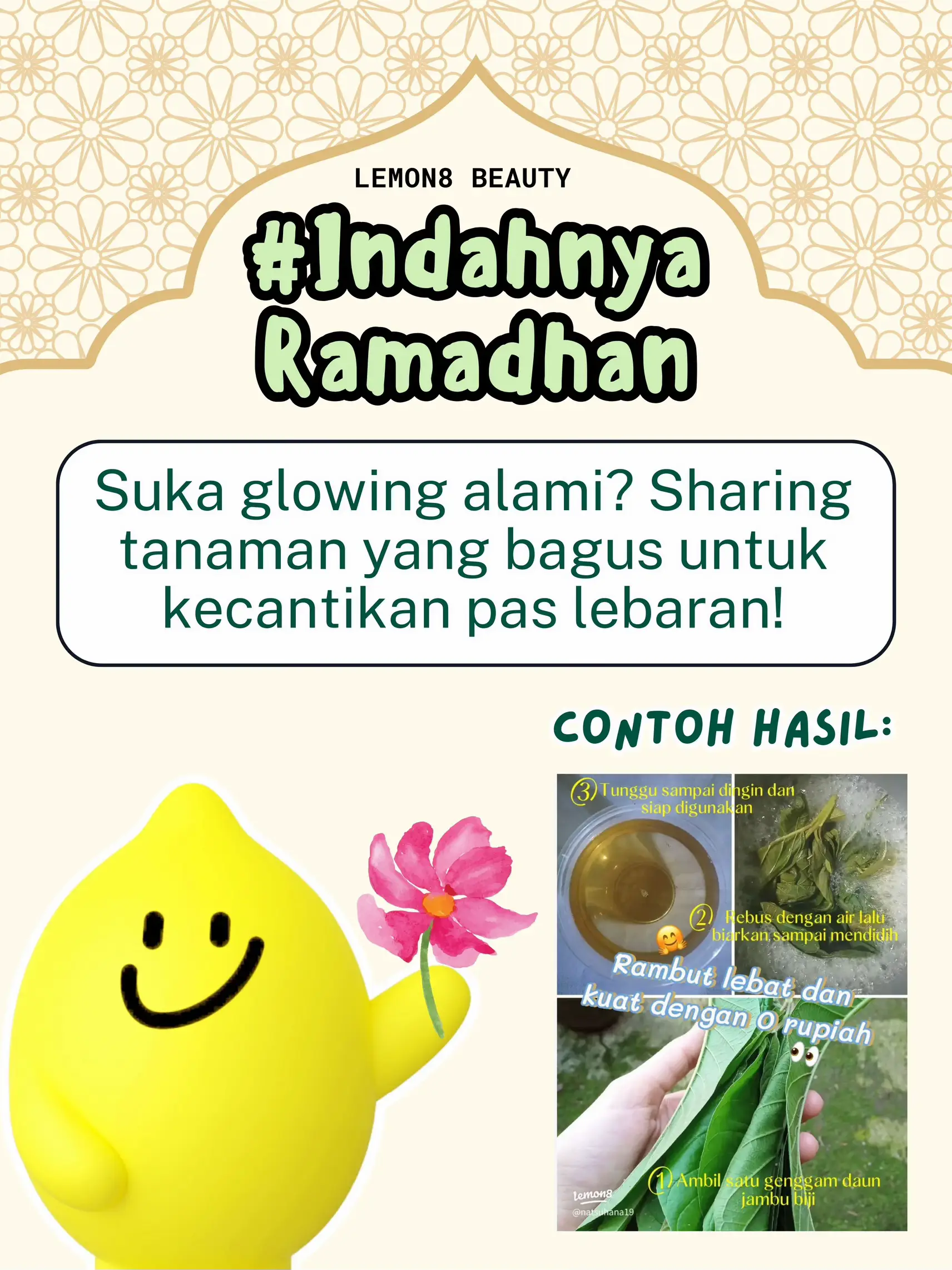 Bagi pengalaman TAHUN INI glowing pas lebaran! | Galeri diposting oleh Lemon8_ID | Lemon8