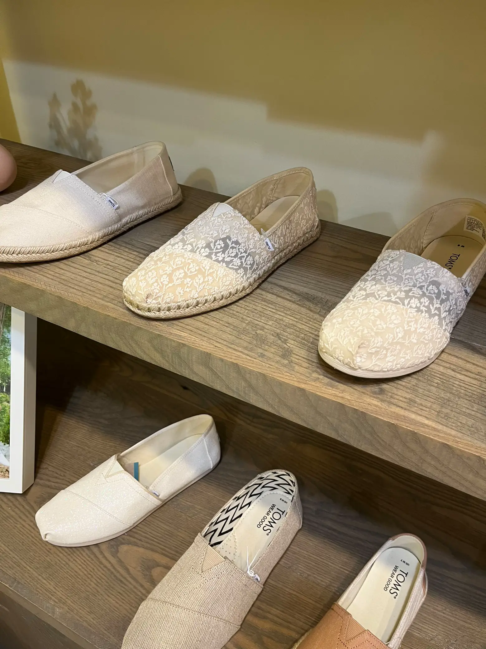 ร้องเท้า TOMS ราคา 9 บาท ️ ️ | แกลเลอรีที่โพสต์โดย Kanooney | Lemon8