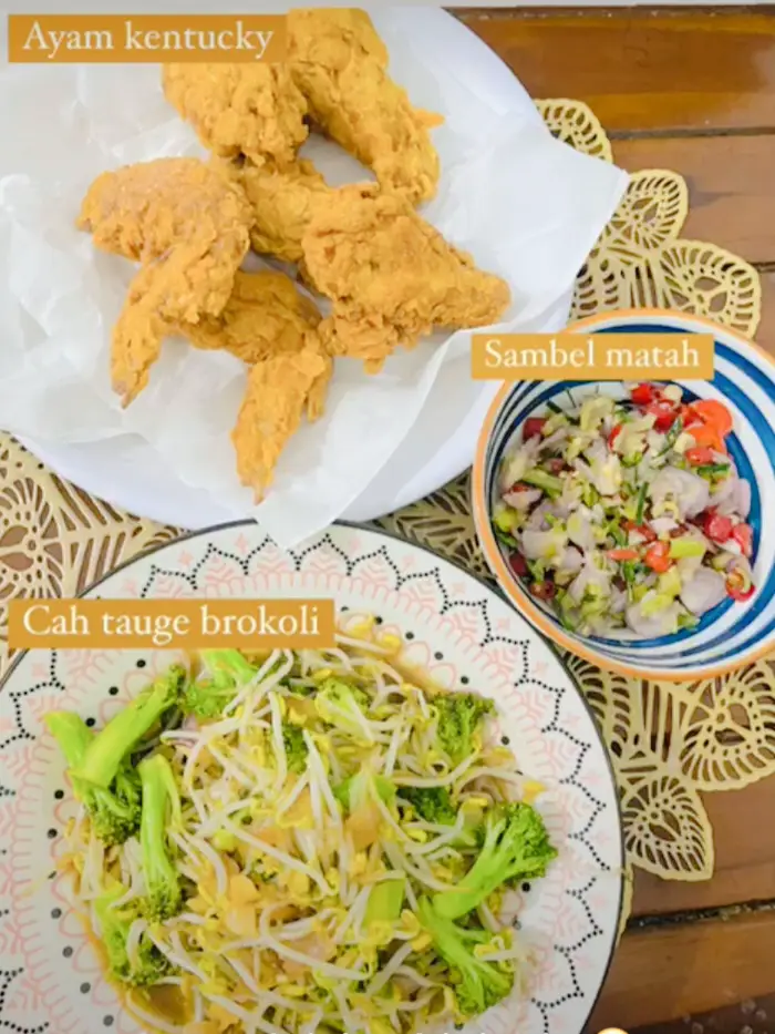 Menu makan siang simpel | Galeri diposting oleh menu sederhana | Lemon8