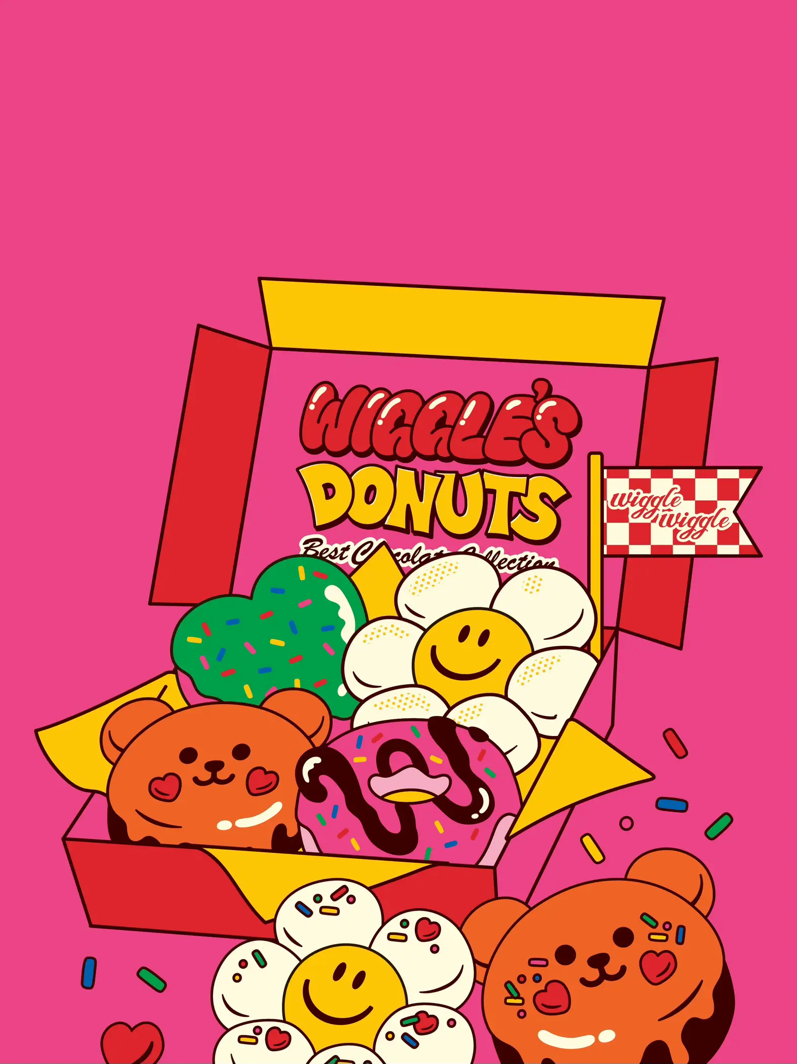 Free Wallpaper Wiggle Wiggle 🧸 | แกลเลอรีที่โพสต์โดย Zevez | Lemon8