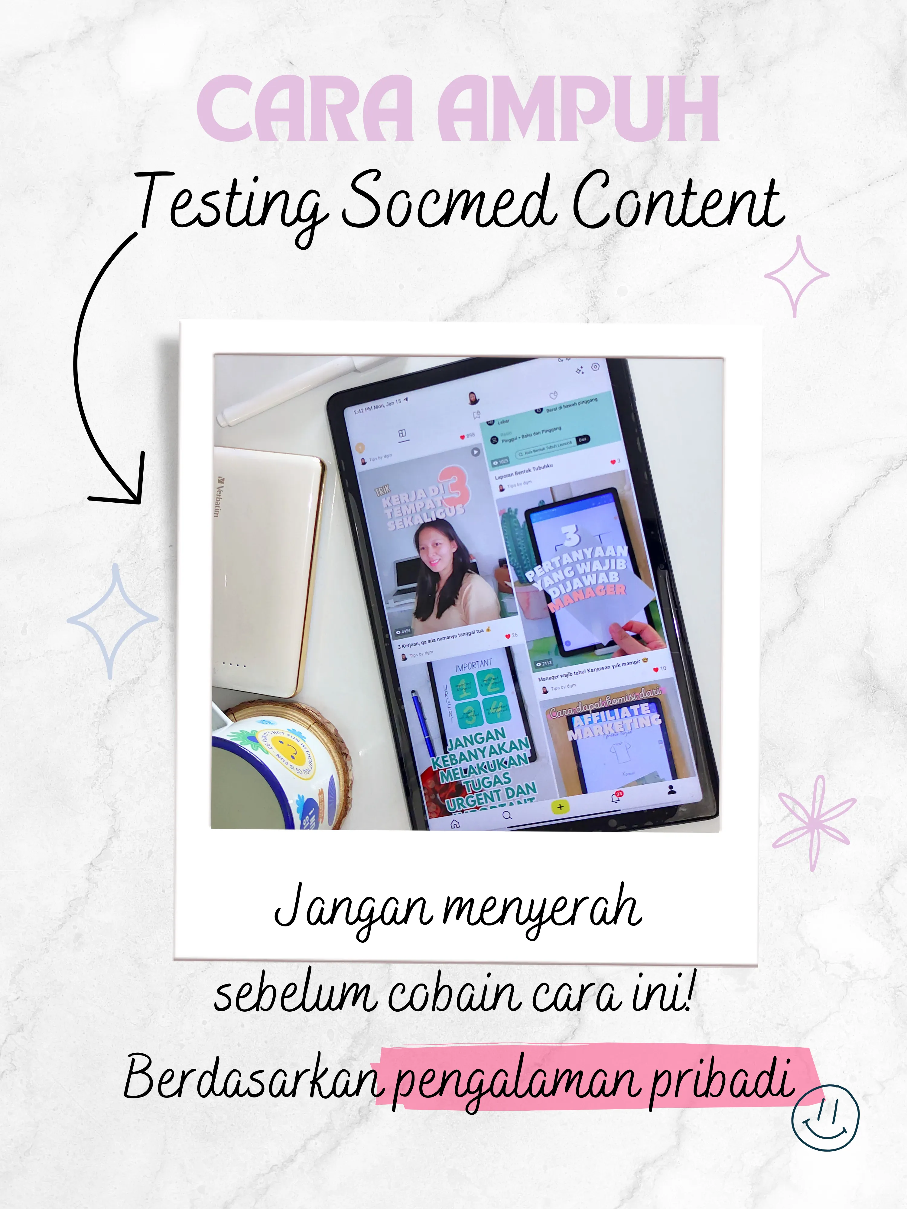 Cara Aku Testing Konten di Lemon8 🍋 | Galeri diposting oleh Tips by dgm ...