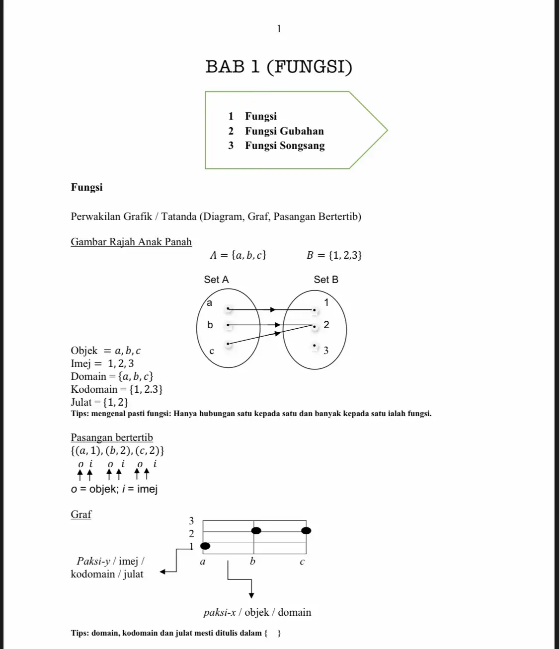 Nota Matematik Tingkatan 2 Bab1 - Carian Lemon8