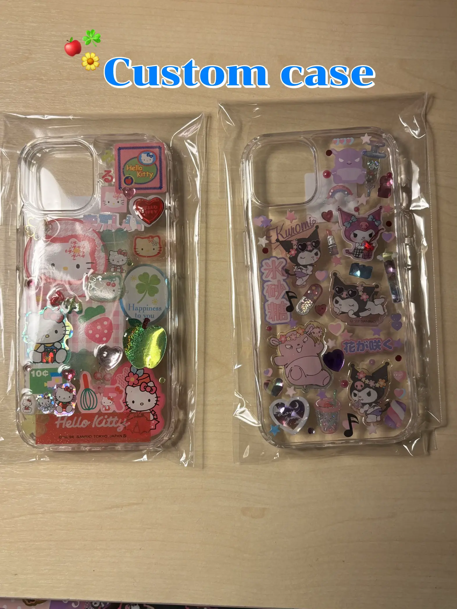 Custom case น่ารัก10000/10ไปเลย🍎☘️ | แกลเลอรีที่โพสต์โดย 𓆝 𓆟 𓆞 𓆝 | Lemon8