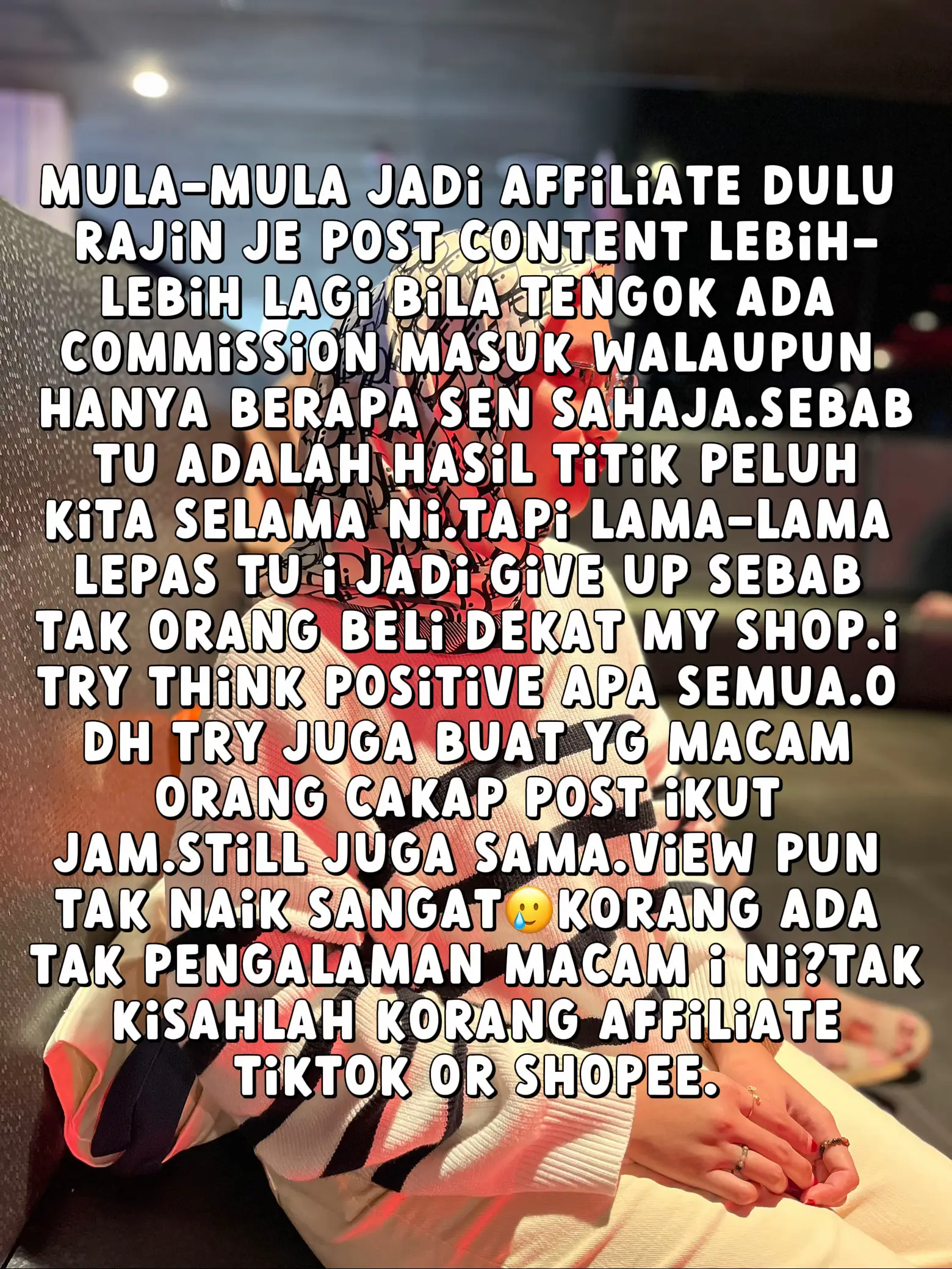 Pengalaman sedih jadi Tiktok Affiliate🥹 | Galeri disiarkan oleh Miss Lizzy🌷🎀 | Lemon8