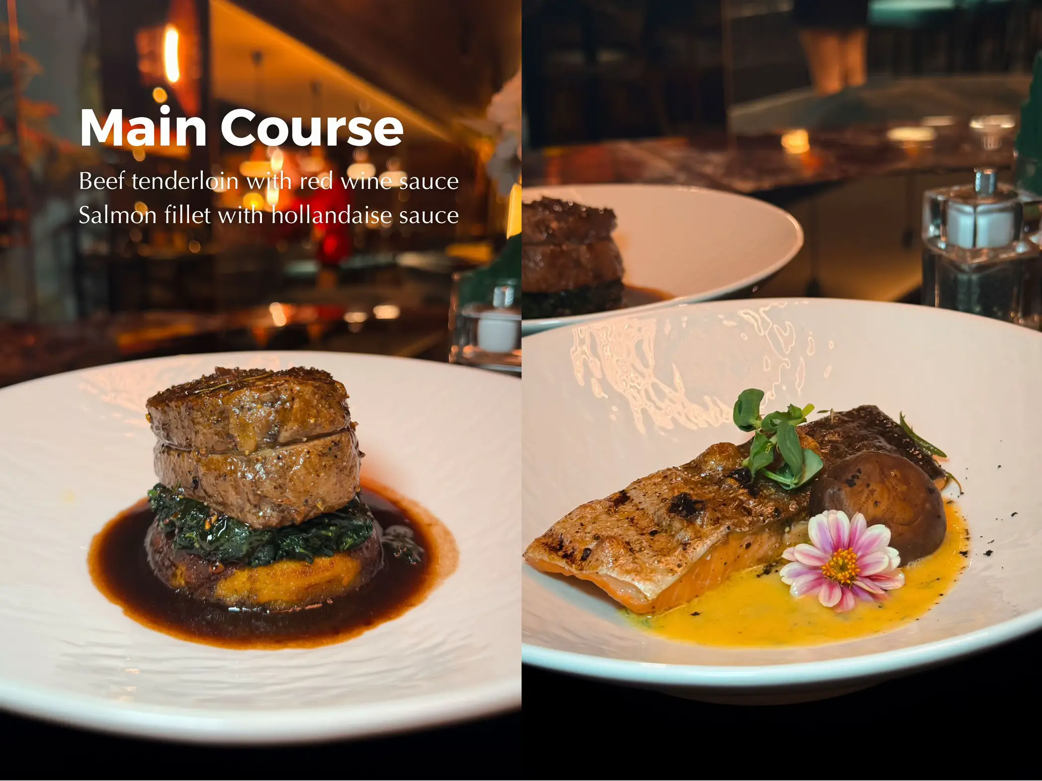 6-course fine-dining ในราคาคนละ 1,2XX | แกลเลอรีที่โพสต์โดย Theworldisoutth | Lemon8