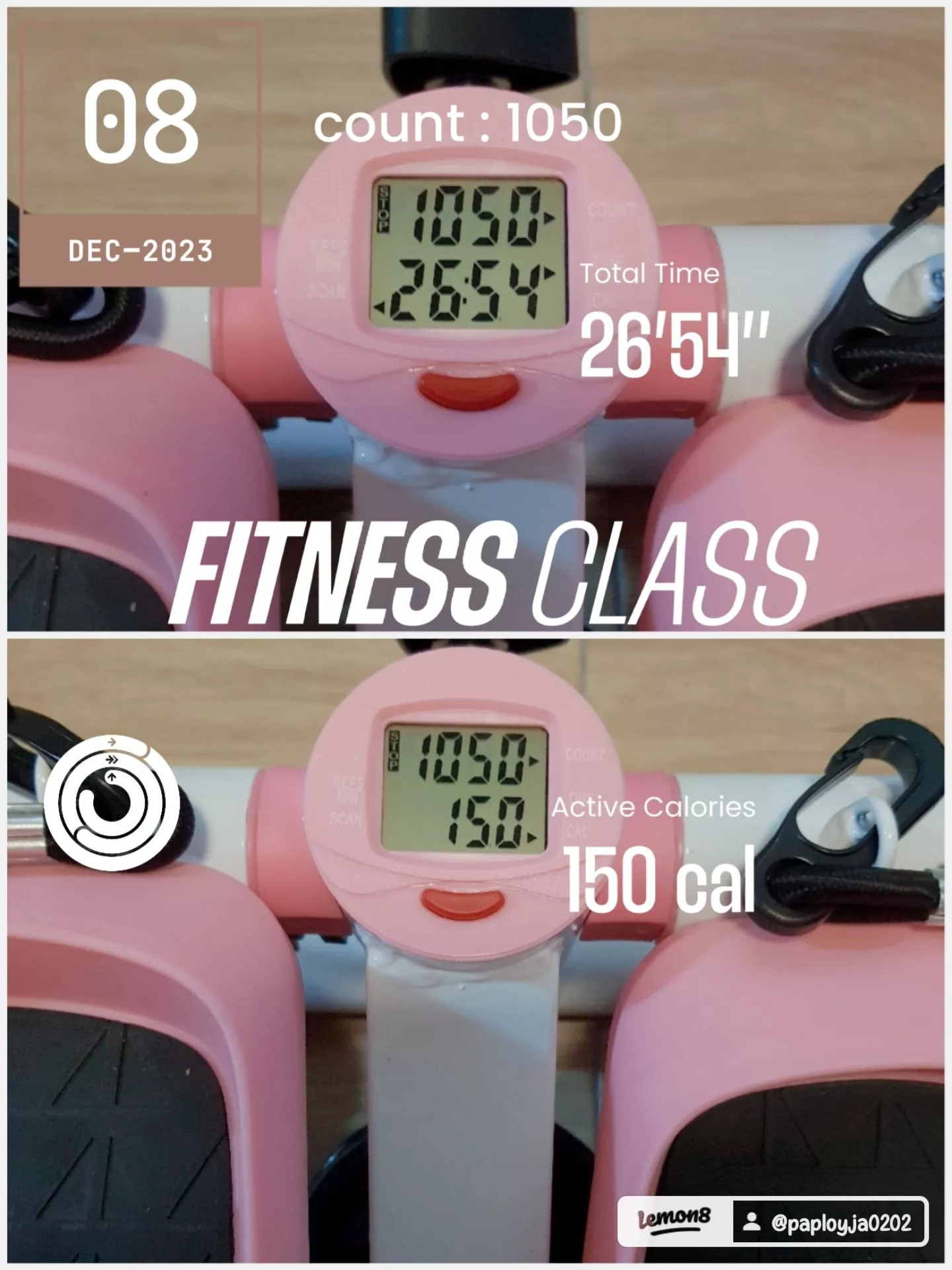 รีวิว Mini Stepper💗10/12/66 | แกลเลอรีที่โพสต์โดย paployja | Lemon8