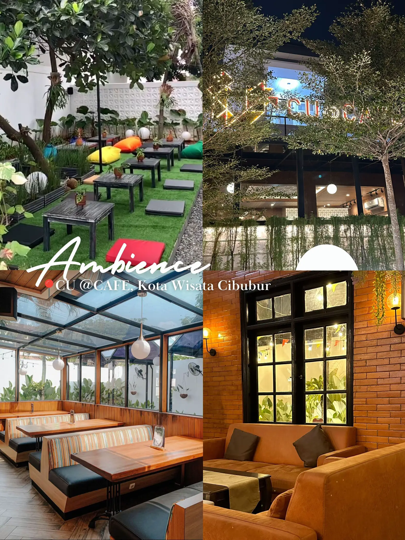 CIBUBUR GLOW UP⁉️ ADA CAFE SECANTIK SE-PEWE INI?🤩 | Galeri diposting oleh Viona Visakha | Lemon8