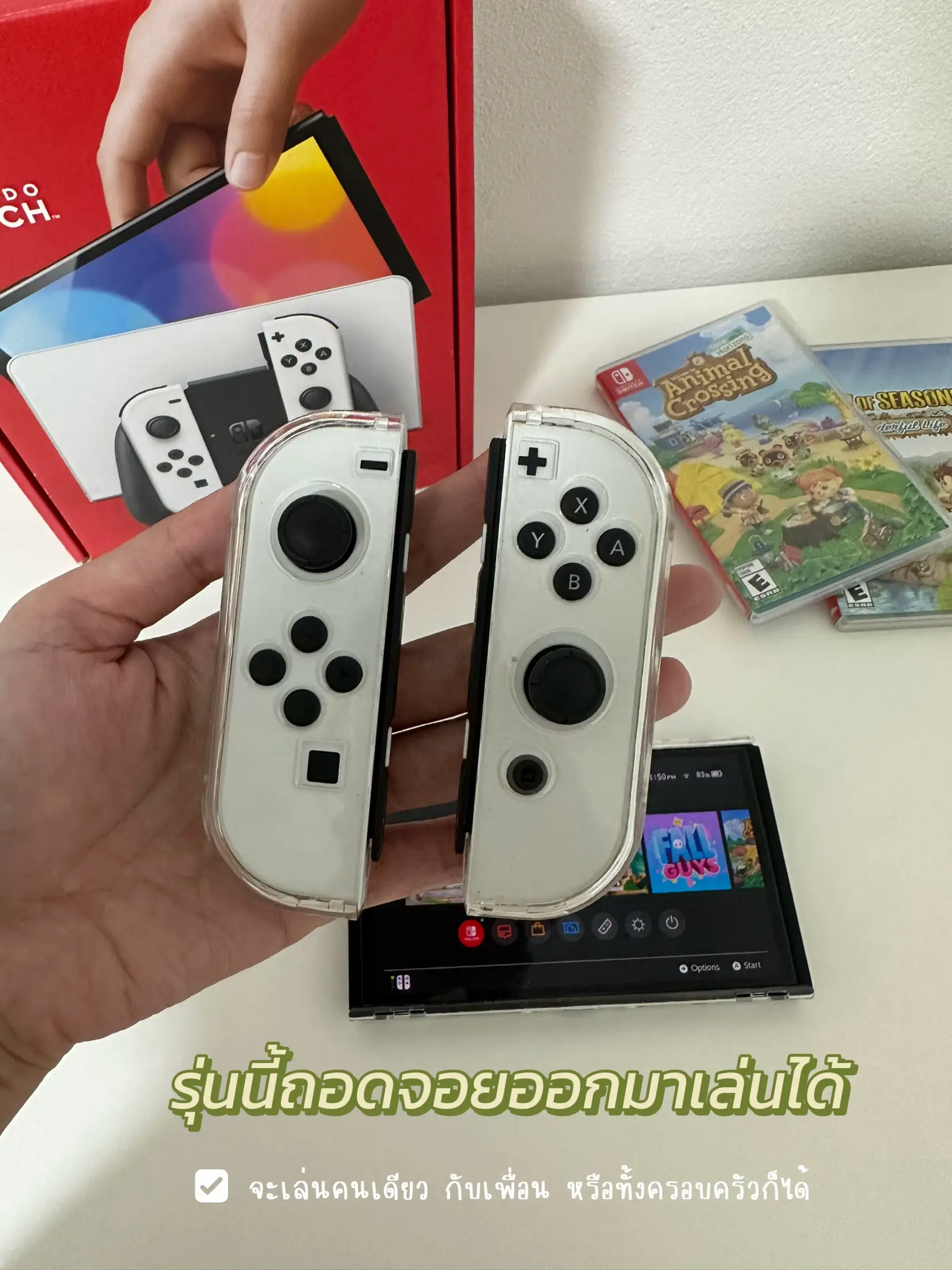 เครื่องเล่นเกม Nintendo Switch Oled | แกลเลอรีที่โพสต์โดย Mimook | Lemon8