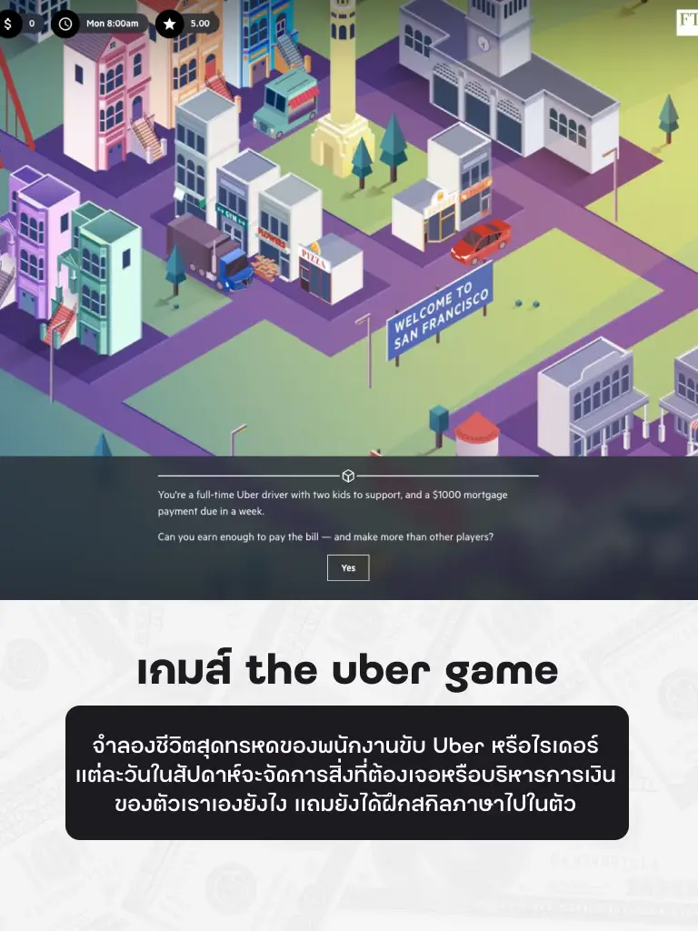 เรียนรู้การเงินการบริหารเงิน เกมส์ the uber game | แกลเลอรีที่โพสต์โดย ...