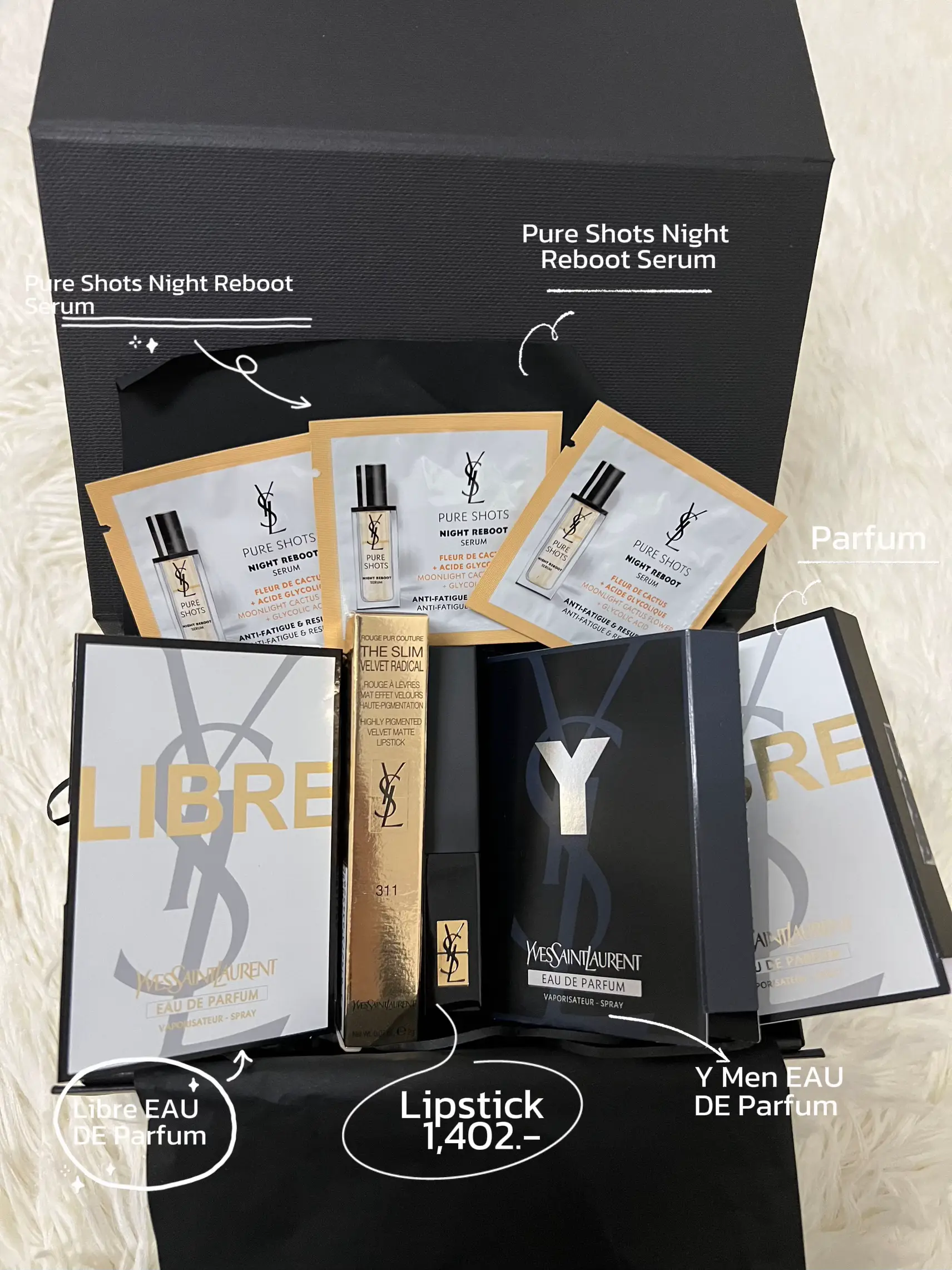 Unboxing YSL No.311 🖤 | แกลเลอรีที่โพสต์โดย Donut.tsn 🦋 ⊹꙳ | Lemon8