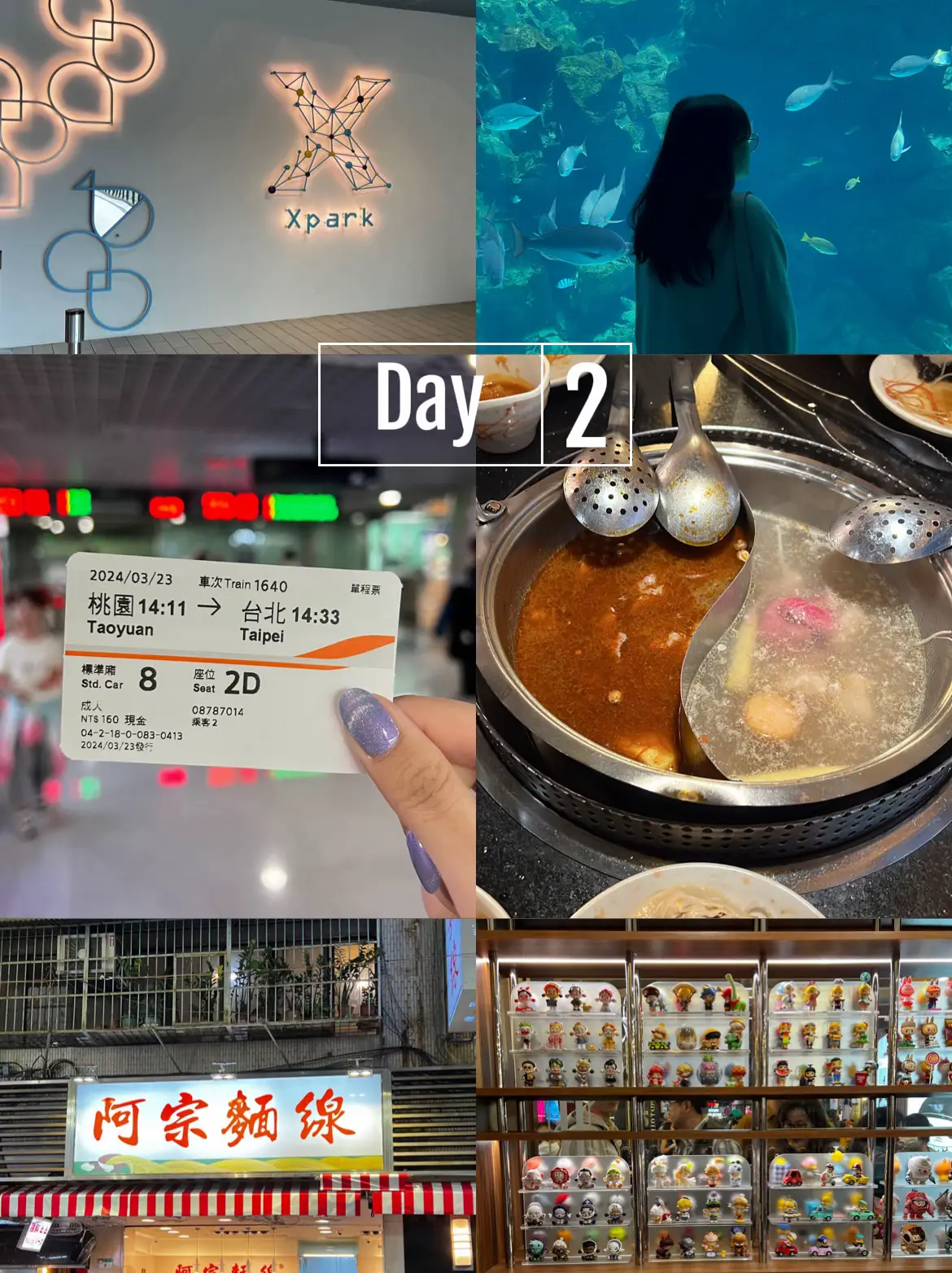 เที่ยวไต้หวันมีนาคม 2024 🇹🇼💘 | แกลเลอรีที่โพสต์โดย HiGiGi | Lemon8