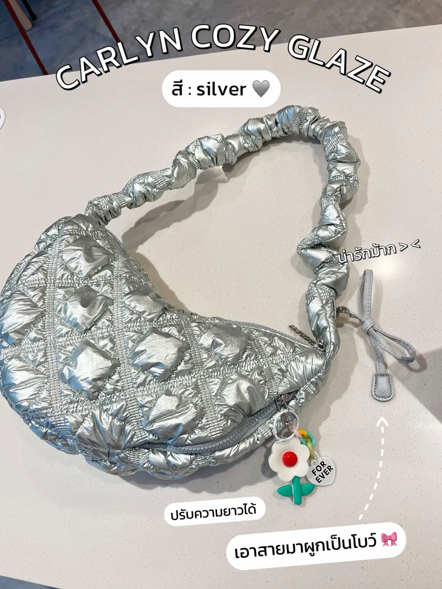 น้อง CARLYN สีเงิน💘: ถูกใจสายแบก ! | แกลเลอรีที่โพสต์โดย So do i | Lemon8