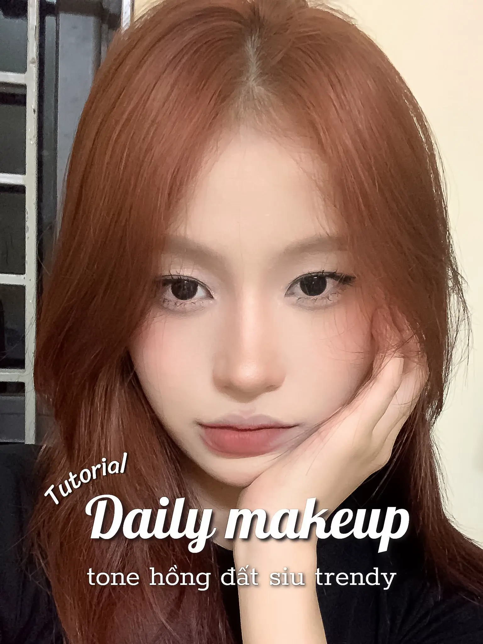 Daily makeup tone hồng đất siu trendy | Video do Cung Khánh Chi đăng | Lemon8
