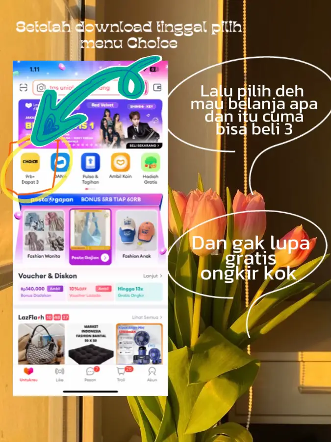 Belanja serba 6000 di lazada | Galeri diposting oleh Trisna Indri | Lemon8