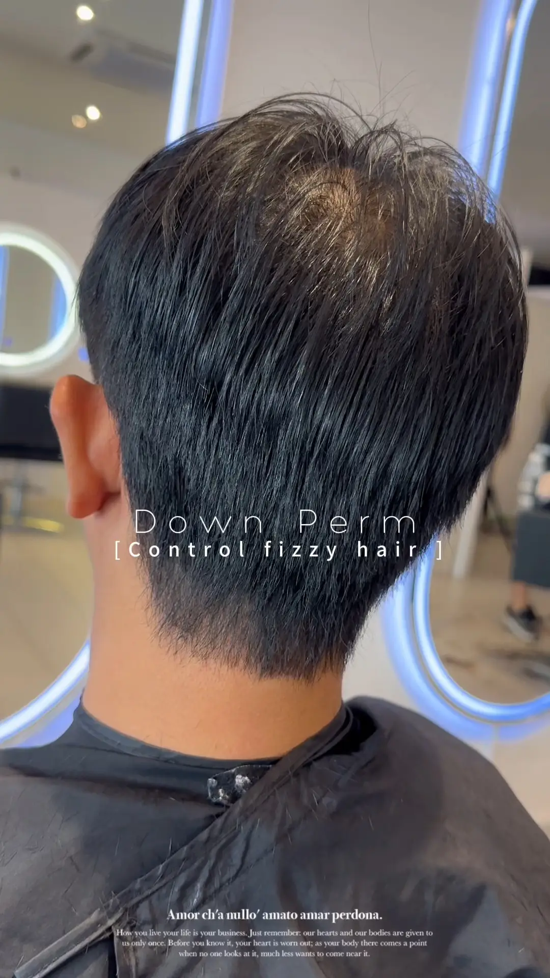 Down perm | วิดีโอที่เผยแพร่โดย joel | Lemon8