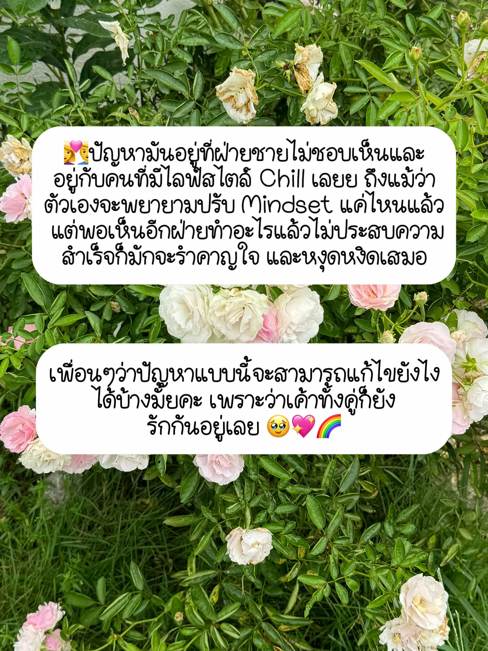 กลับไปคบกับแฟนเก่า..ดีมั้ย? | แกลเลอรีที่โพสต์โดย Bo Anunya 🩵🫁 | Lemon8