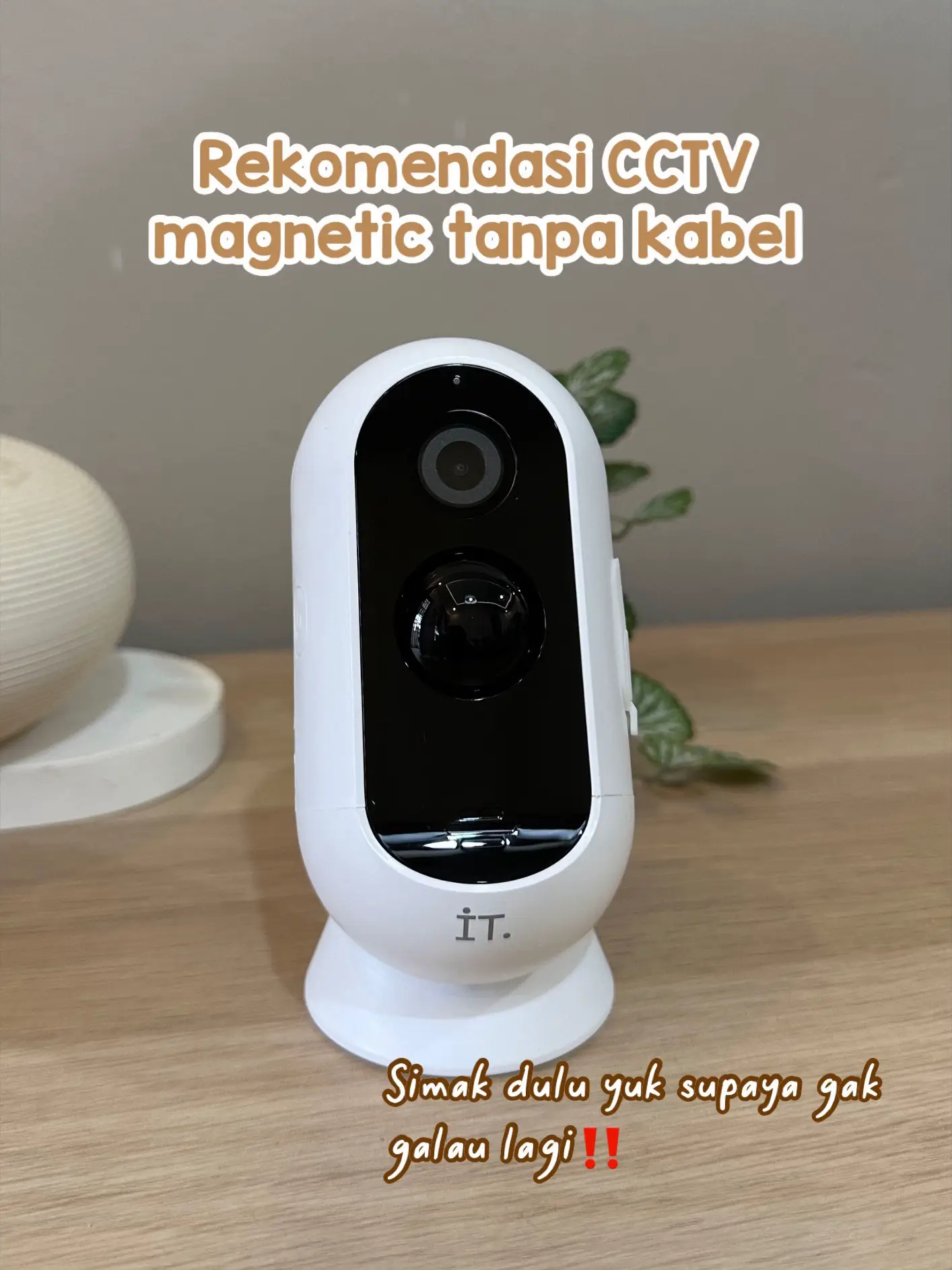 CCTV magnetic tanpa kebel, emang ada? | Video published by Ruri_ferori | Lemon8