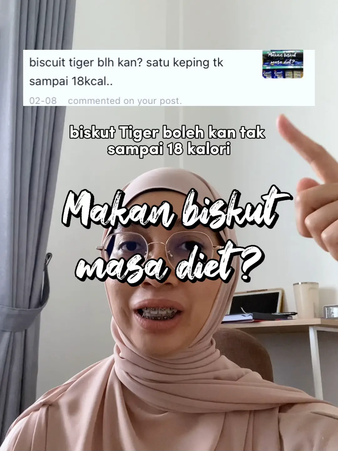 Makan biskut masa diet boleh tak? | Video diterbitkan oleh Hana A Razak ...