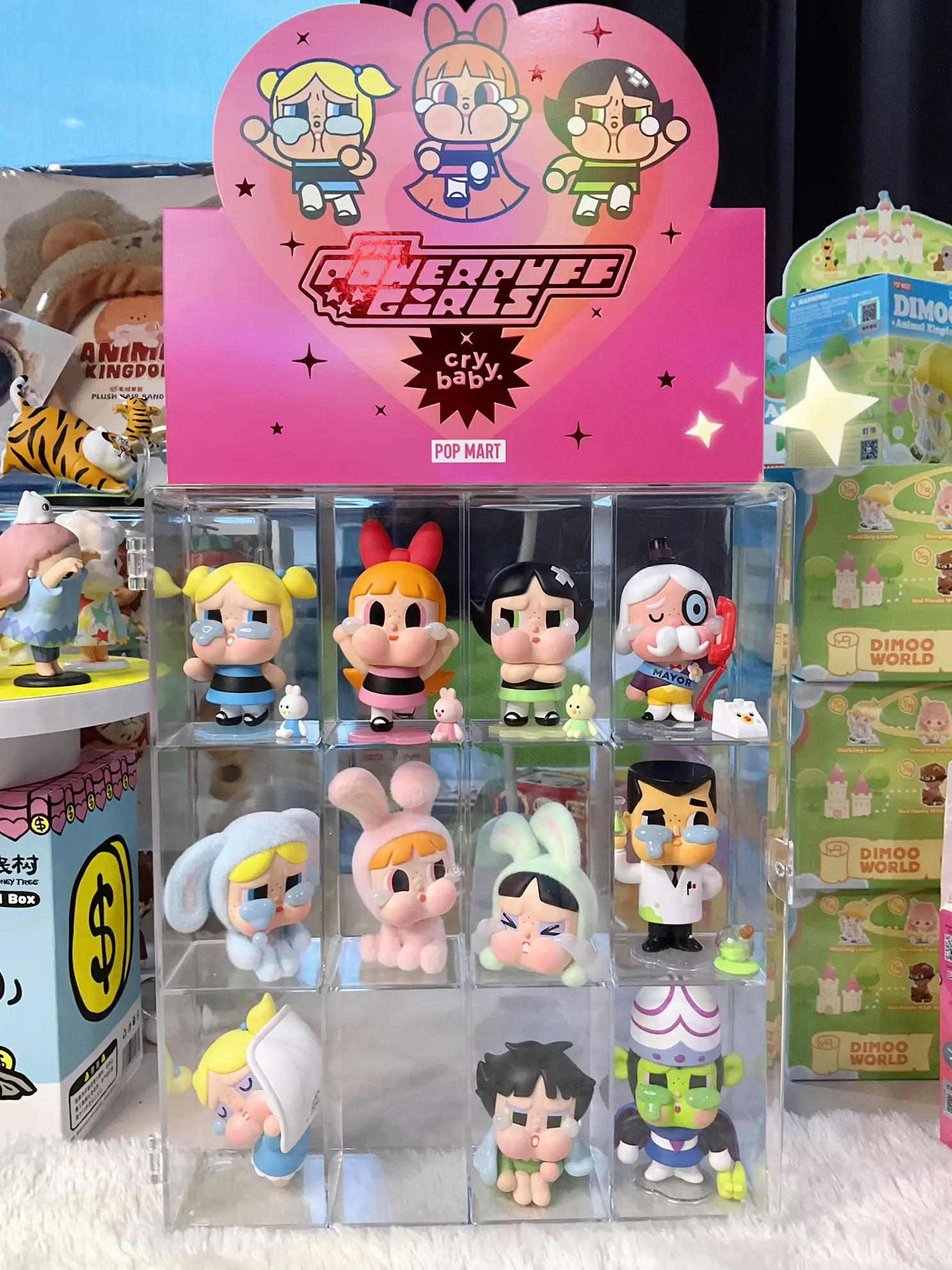 แกะกล่อง CRY BABY X POWERPUFF Girls ฉบับเก็บกล่องมาทำชั้น | แกลเลอรีที่ ...