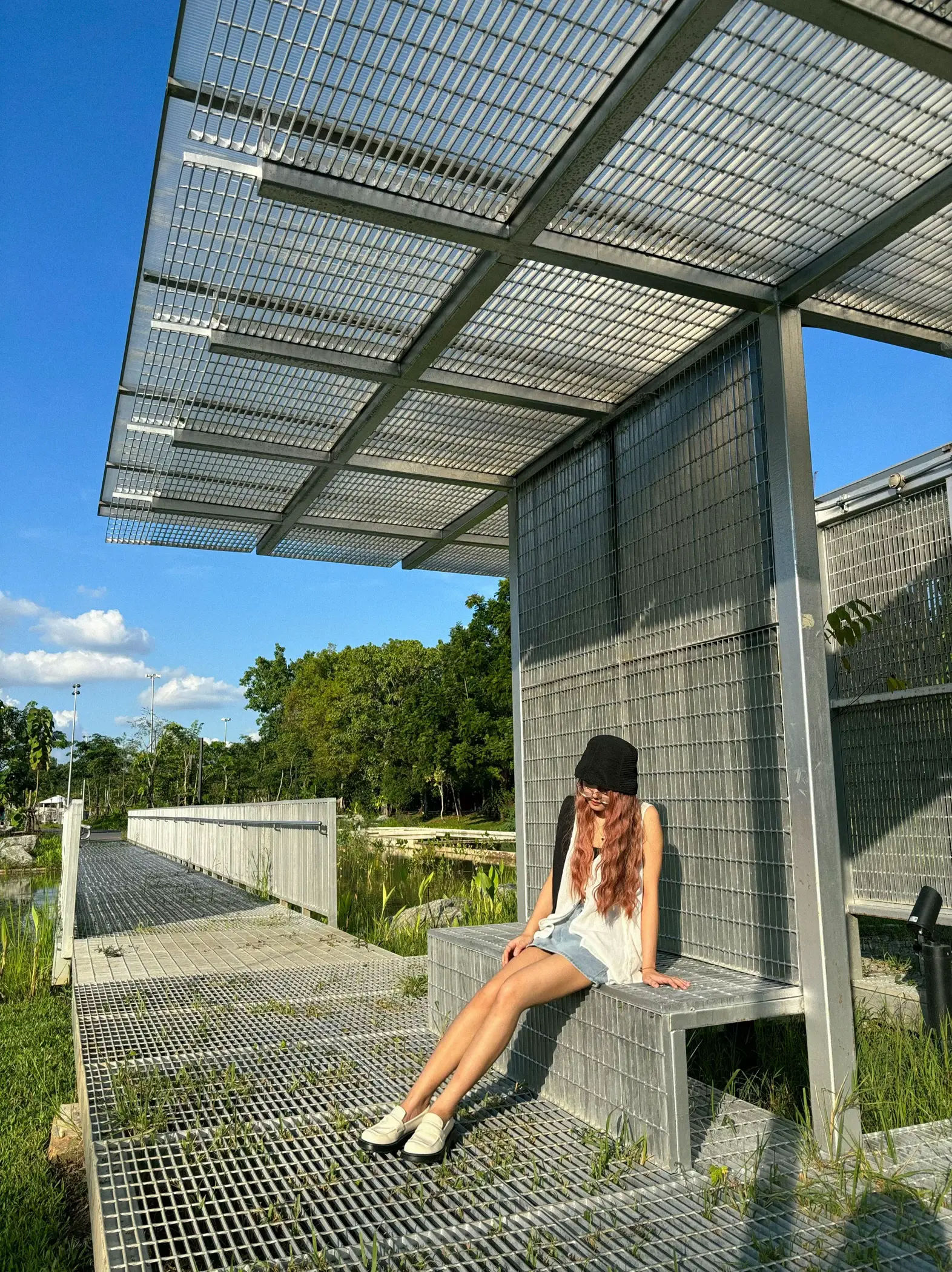 📸 แจกพิกัดมุมถ่ายรูปสวนเปิดใหม่ติด BTS/MRT | แกลเลอรีที่โพสต์โดย Jah.PP | Lemon8