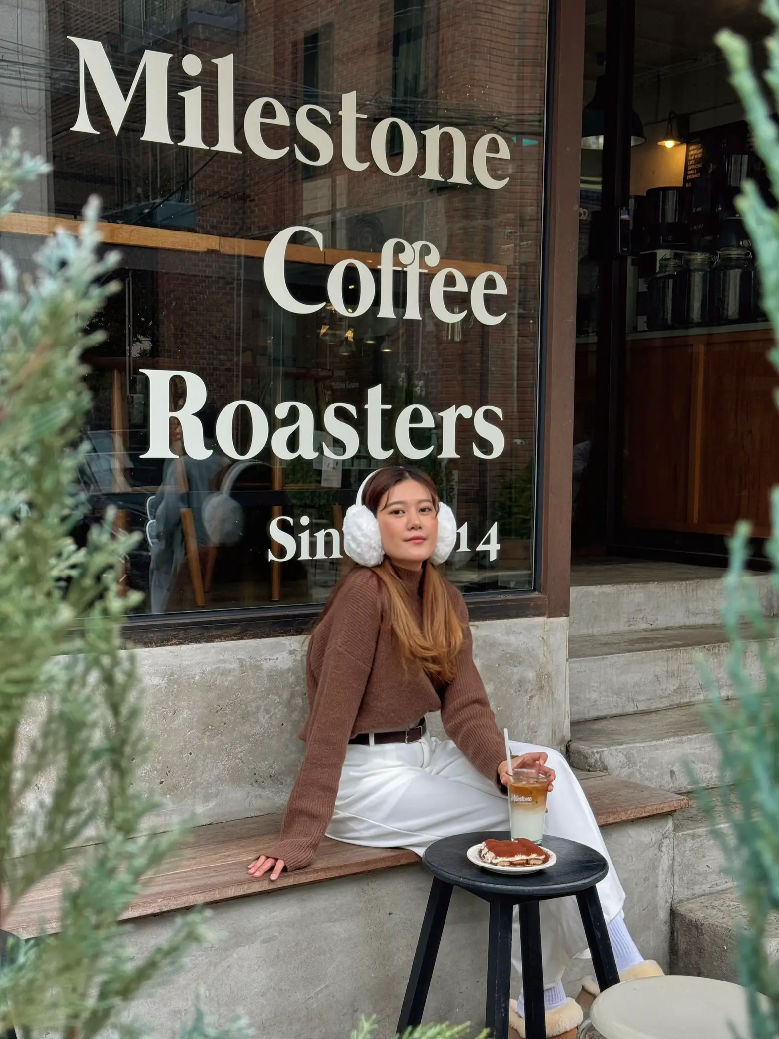 รีวิวคาเฟ่ย่าน Gangnam | Milestone Coffee Roaster☕️🍫 | แกลเลอรีที่โพสต์โดย Theworldisoutthere ...