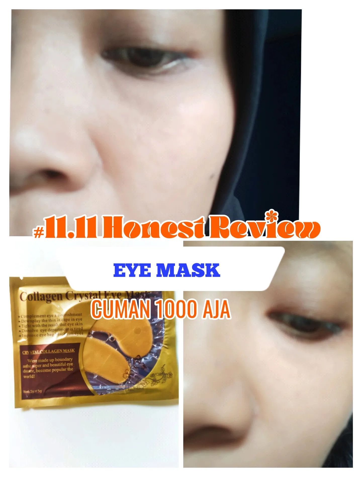 EYE MASK | Galeri disiarkan oleh Renti vivianti | Lemon8
