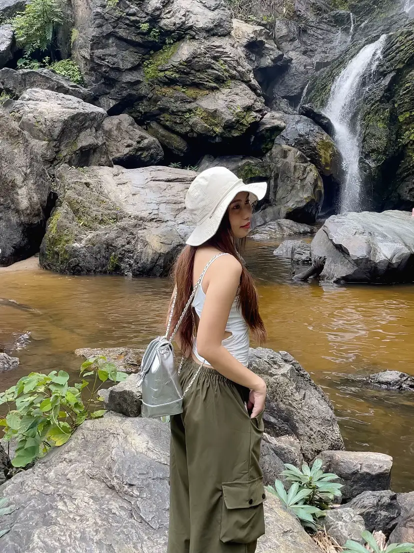 Khlong Lan Waterfall🫧🍃 | แกลเลอรีที่โพสต์โดย aommy🦋 ·ᴗ· | Lemon8