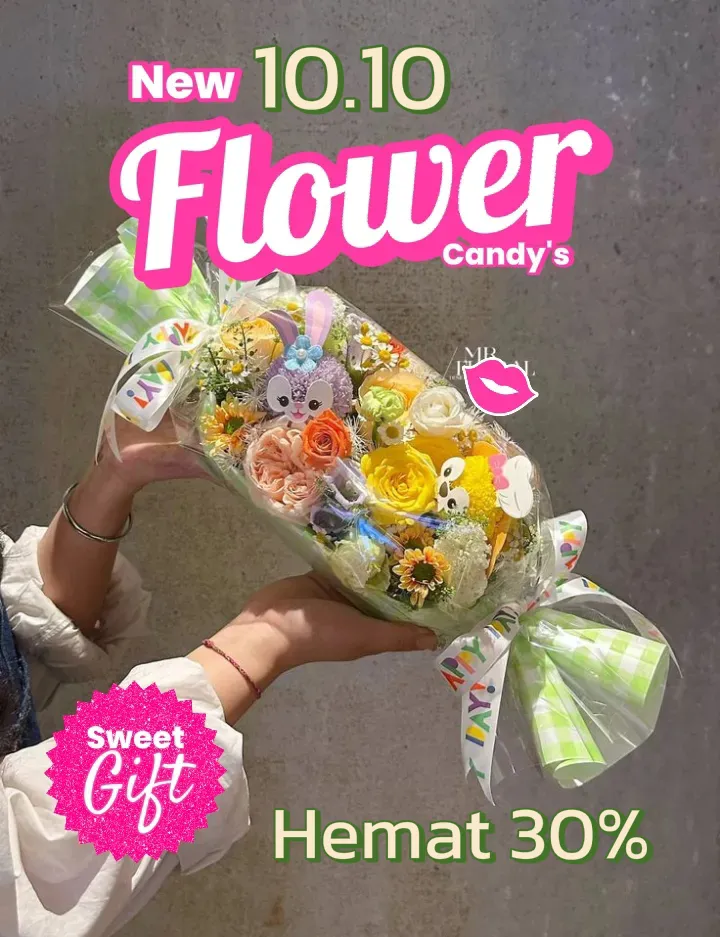 Flower Candy's Beli pas 10.10 | Galeri disiarkan oleh Vee | Lemon8