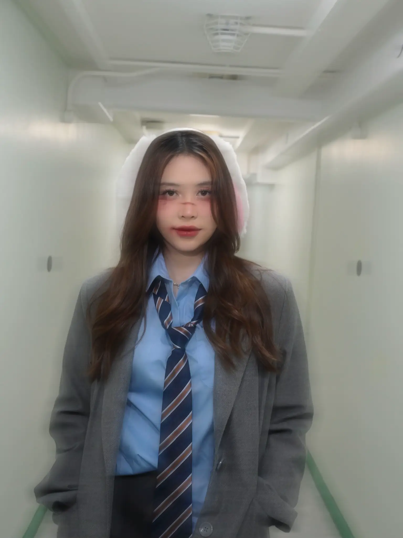 How to เเต่งรูปฟุ้งๆในMEITU 🎀 | แกลเลอรีที่โพสต์โดย wawa_hina | Lemon8