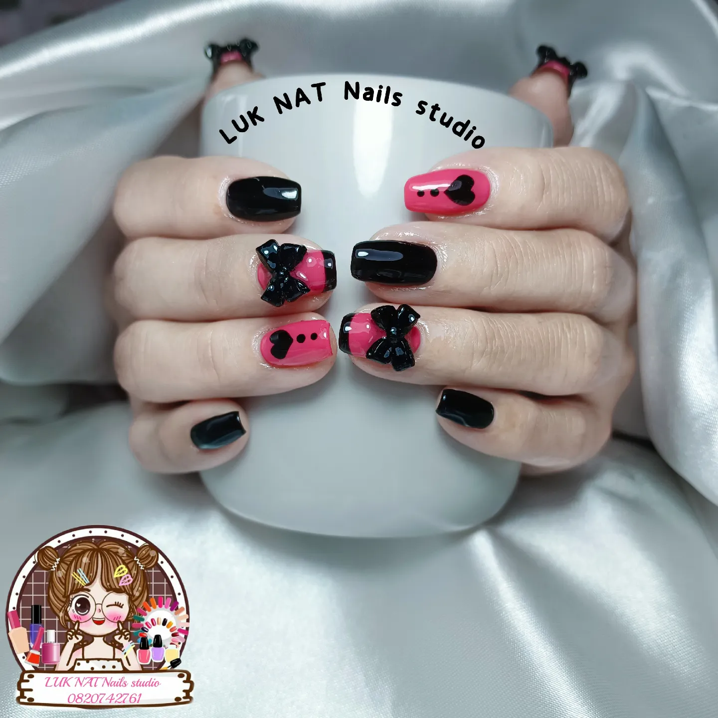 เล็บเจลเท่ๆสวยแซ่บ | แกลเลอรีที่โพสต์โดย LUK NAT 🥰🍒 | Lemon8