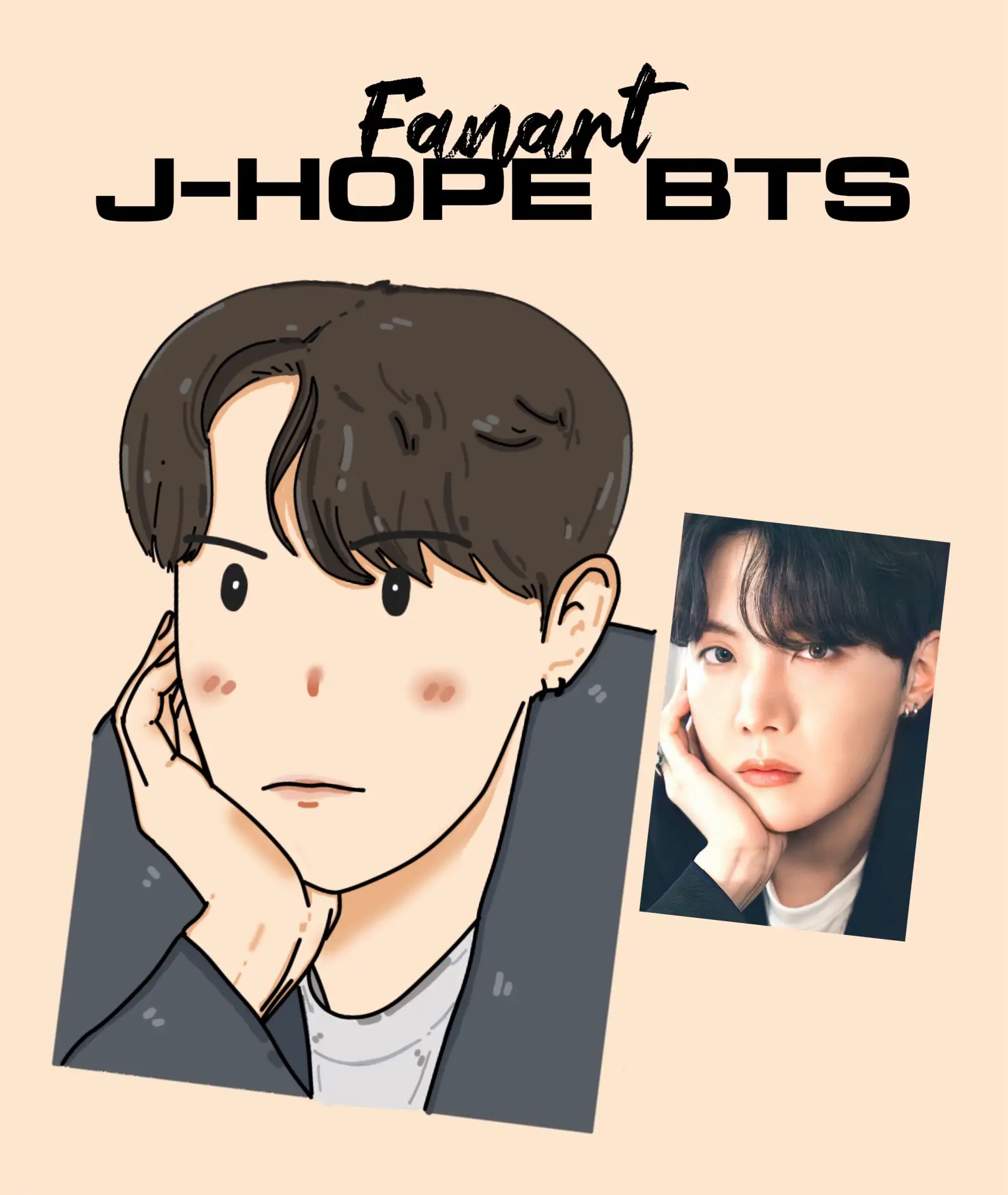 Fanart : J-Hope BTS | แกลเลอรีที่โพสต์โดย Nook29nc | Lemon8