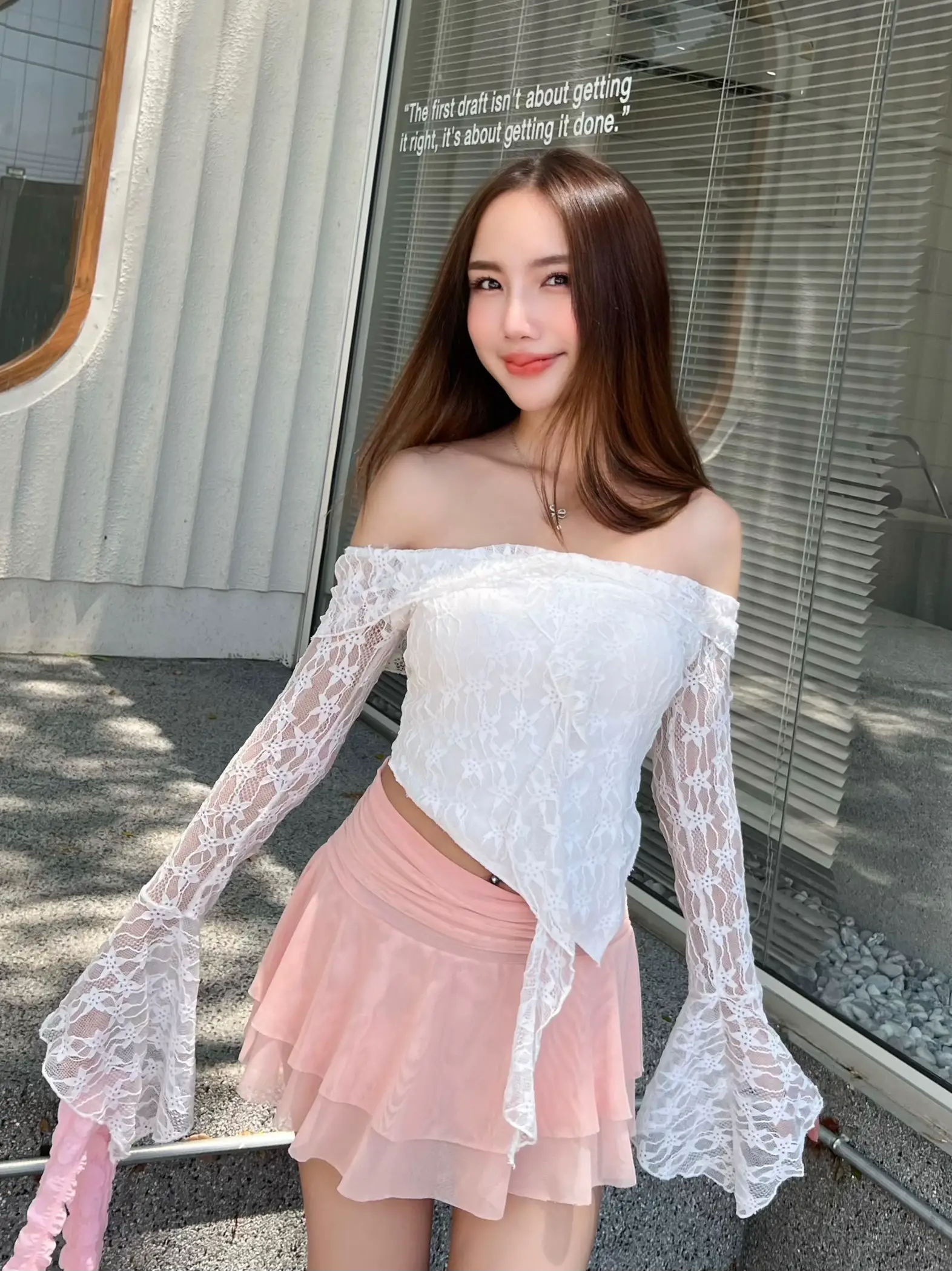 OOTD ชุดนี้ดีงามมาก น่าประทับใจสุดๆ | แกลเลอรีที่โพสต์โดย Giggle Girls | Lemon8