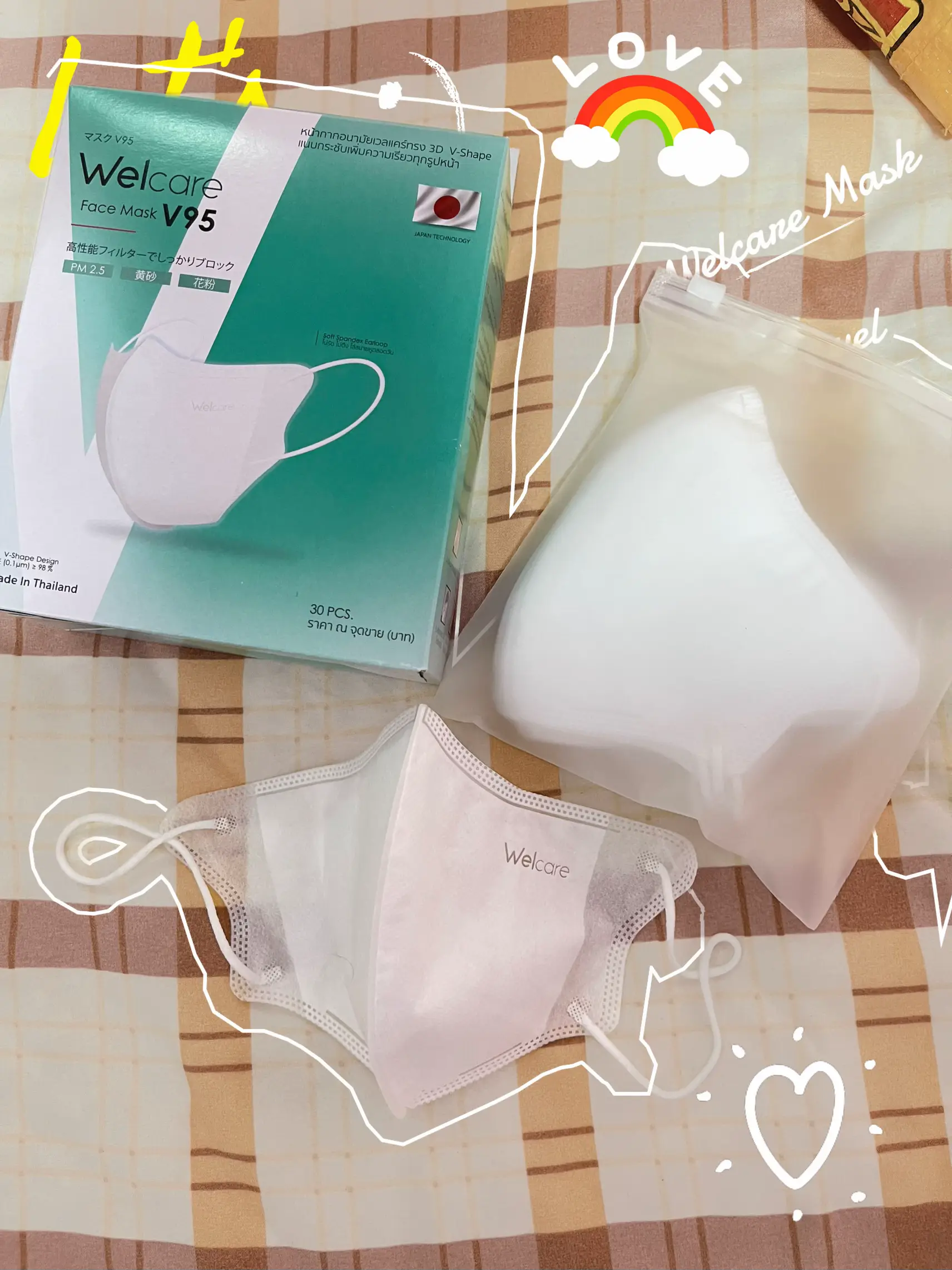 New !! Welcare Mask 😷 | แกลเลอรีที่โพสต์โดย Olive Sweet | Lemon8