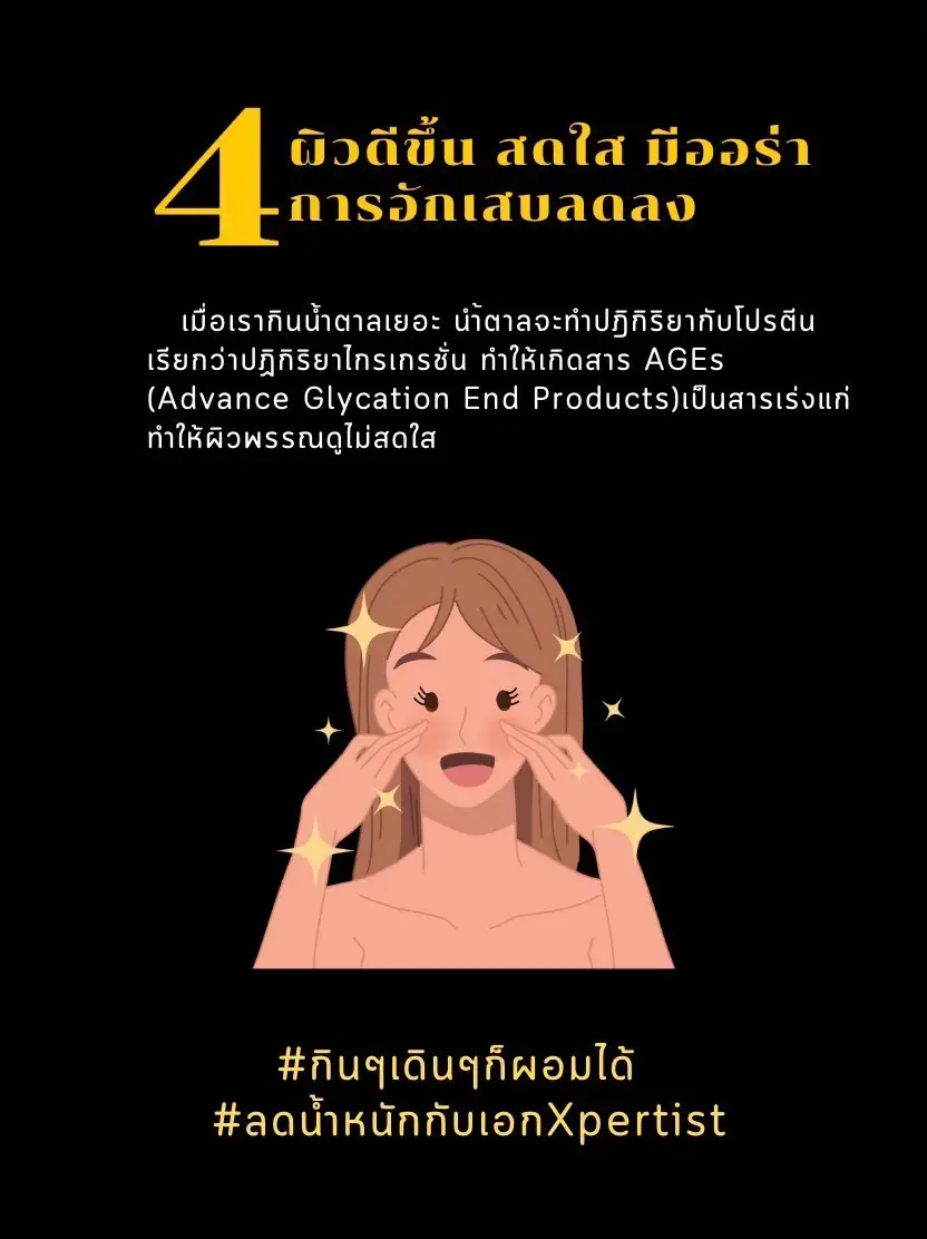 ลดน้ำตาล 14 วัน จะเกิดอะไรขึ้นบ้าง 🤔🤔🤔 | แกลเลอรีที่โพสต์โดย Cherry | Lemon8