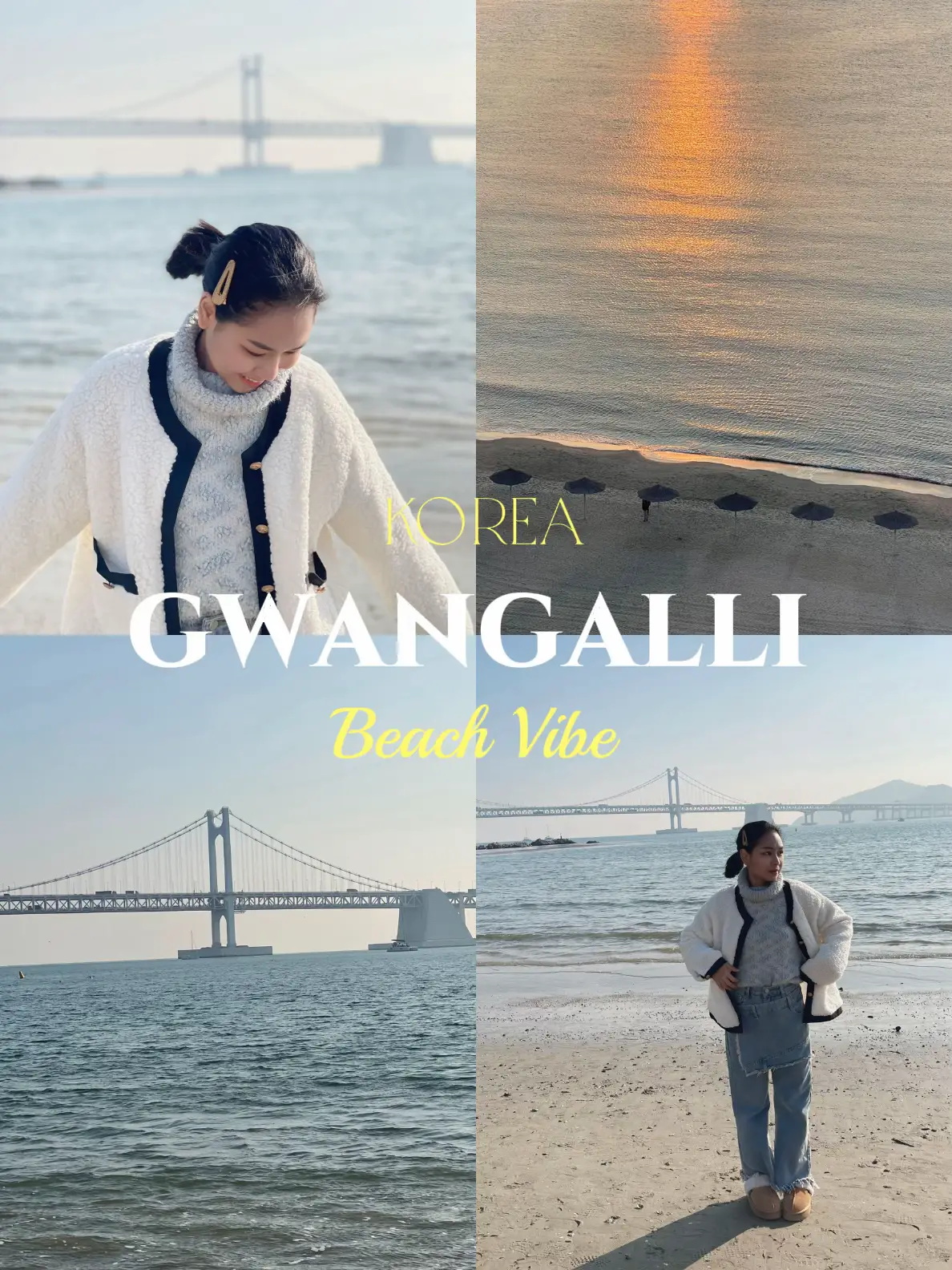 หาดควางอันลี หรือ “Gwangalli Beach” ปูซาน เกาหลีใต้ | แกลเลอรีที่โพสต์ ...