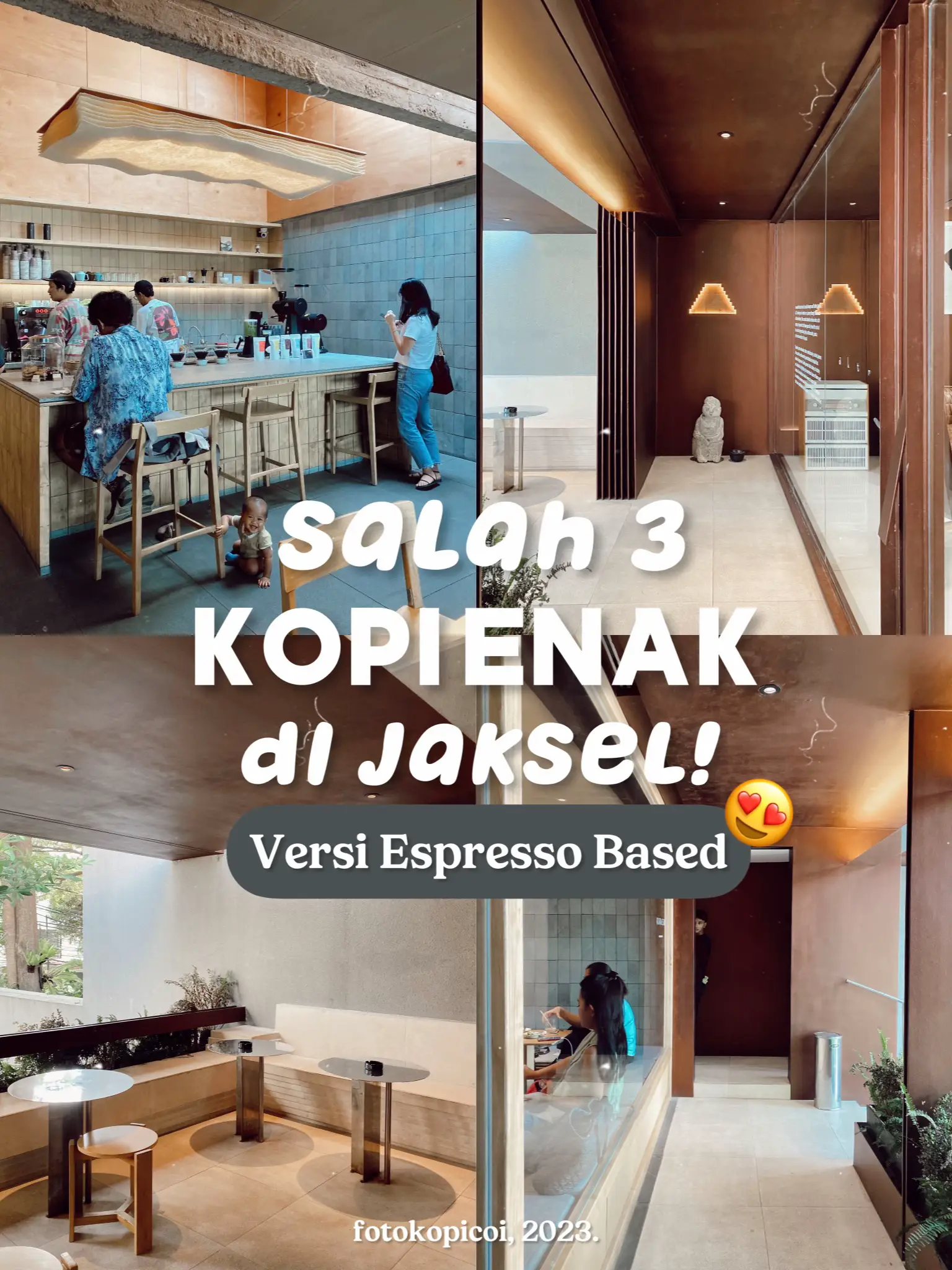 SALAH 3 KOPI ENAK DI JAKSEL VERSI ESPRESSO BASED! | Video dipublikasikan oleh Review Cafe | Lemon8