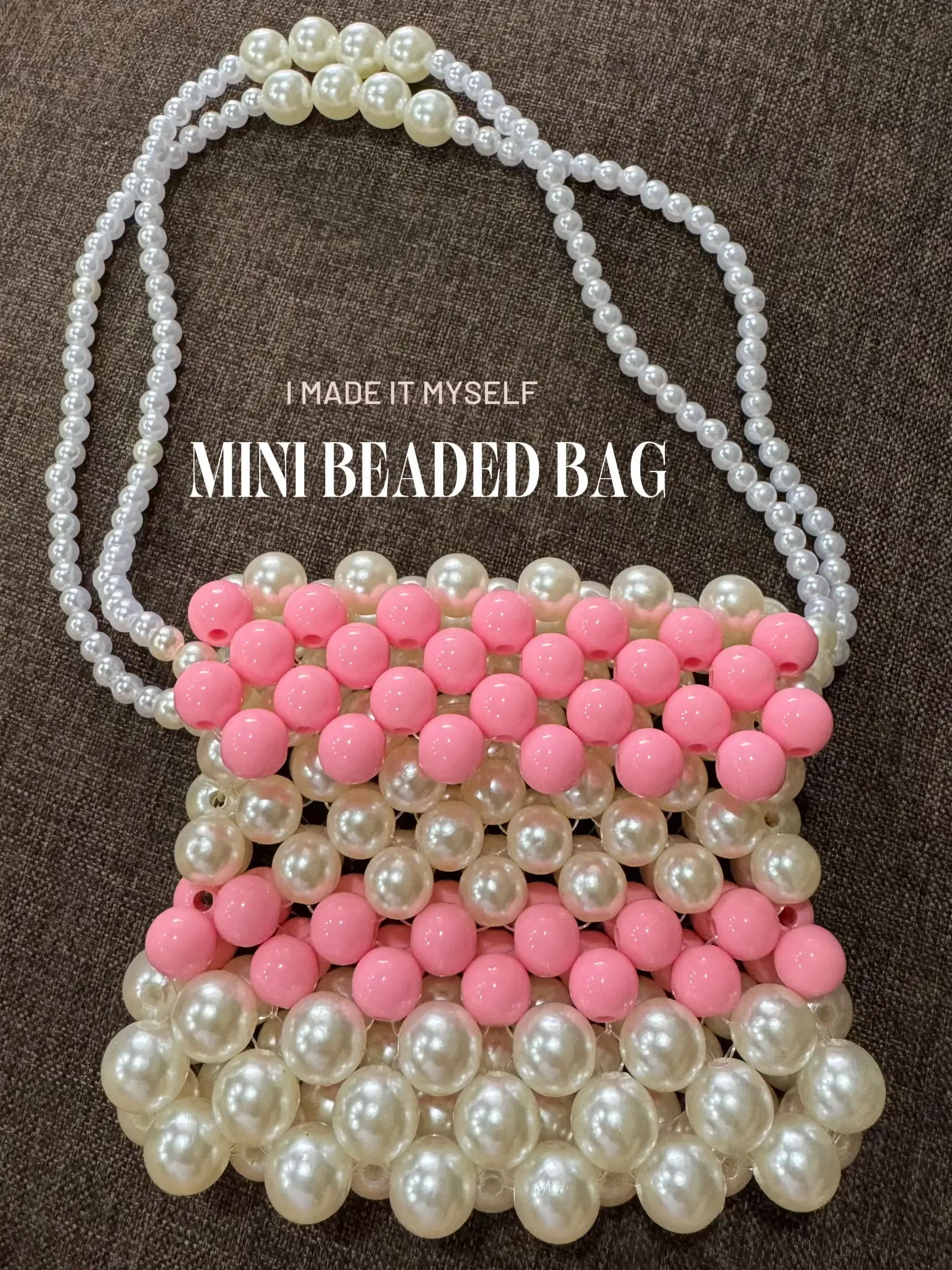 MINI BEADED BAG | Galeri disiarkan oleh kα ϝ ι ɯ 🌻 | Lemon8