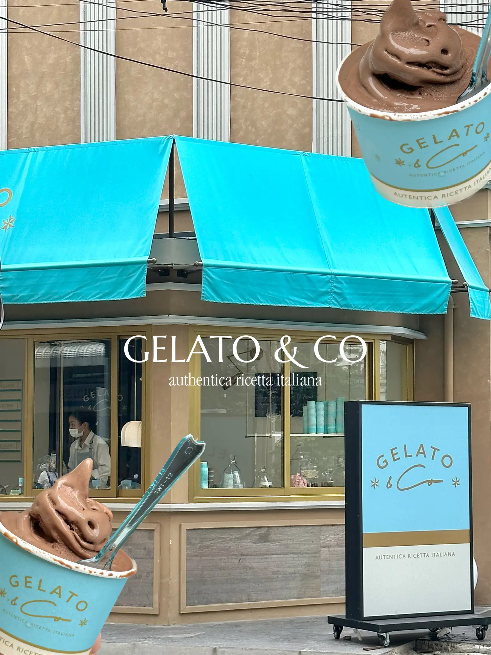 🍨 gelato&co : ร้านเจลาโต้แบบอิตาเลียนแท้ ๆ กลางสุขุมวิท 39 | แกลเลอรีที่โพสต์โดย jnmayy | Lemon8