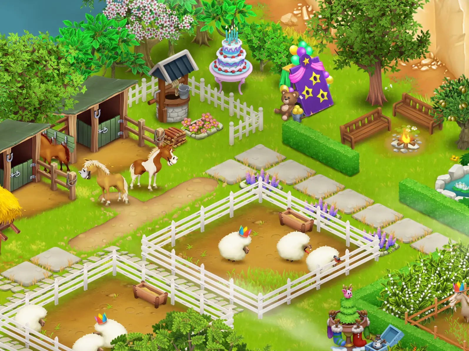 แชร์ไอเดียแต่งฟาร์มHayDayน่ารักๆ💐💐💖 | แกลเลอรีที่โพสต์โดย c | Lemon8