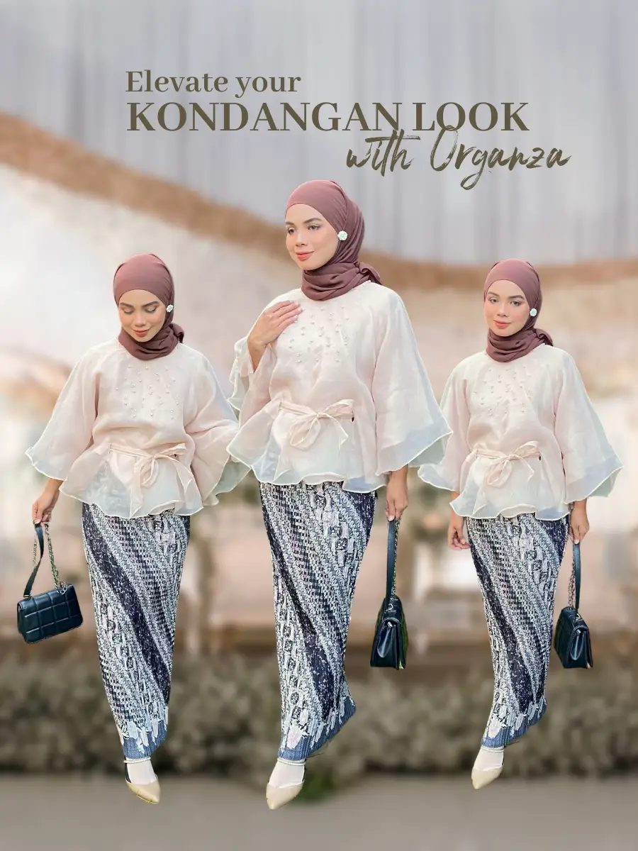 Elevate your Kondangan Look with Organza | Galeri diposting oleh Hanaph | Lemon8
