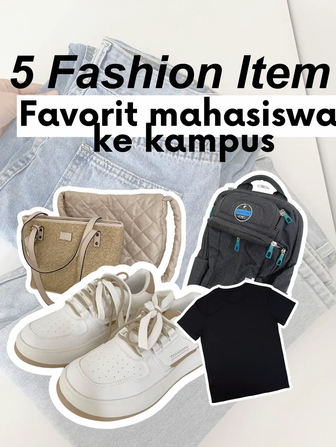 5 fashion item favorit para mahasiswa ke kampus | Galeri diposting oleh ...