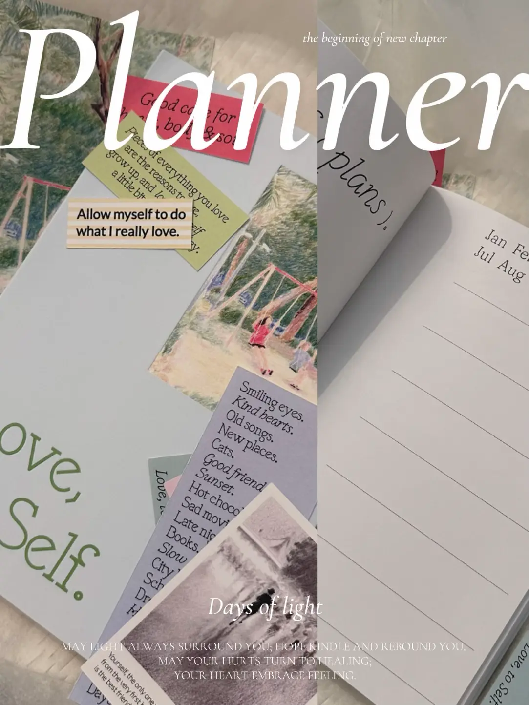 Love to Self Planner💘📓 | แกลเลอรีที่โพสต์โดย pearmin | Lemon8