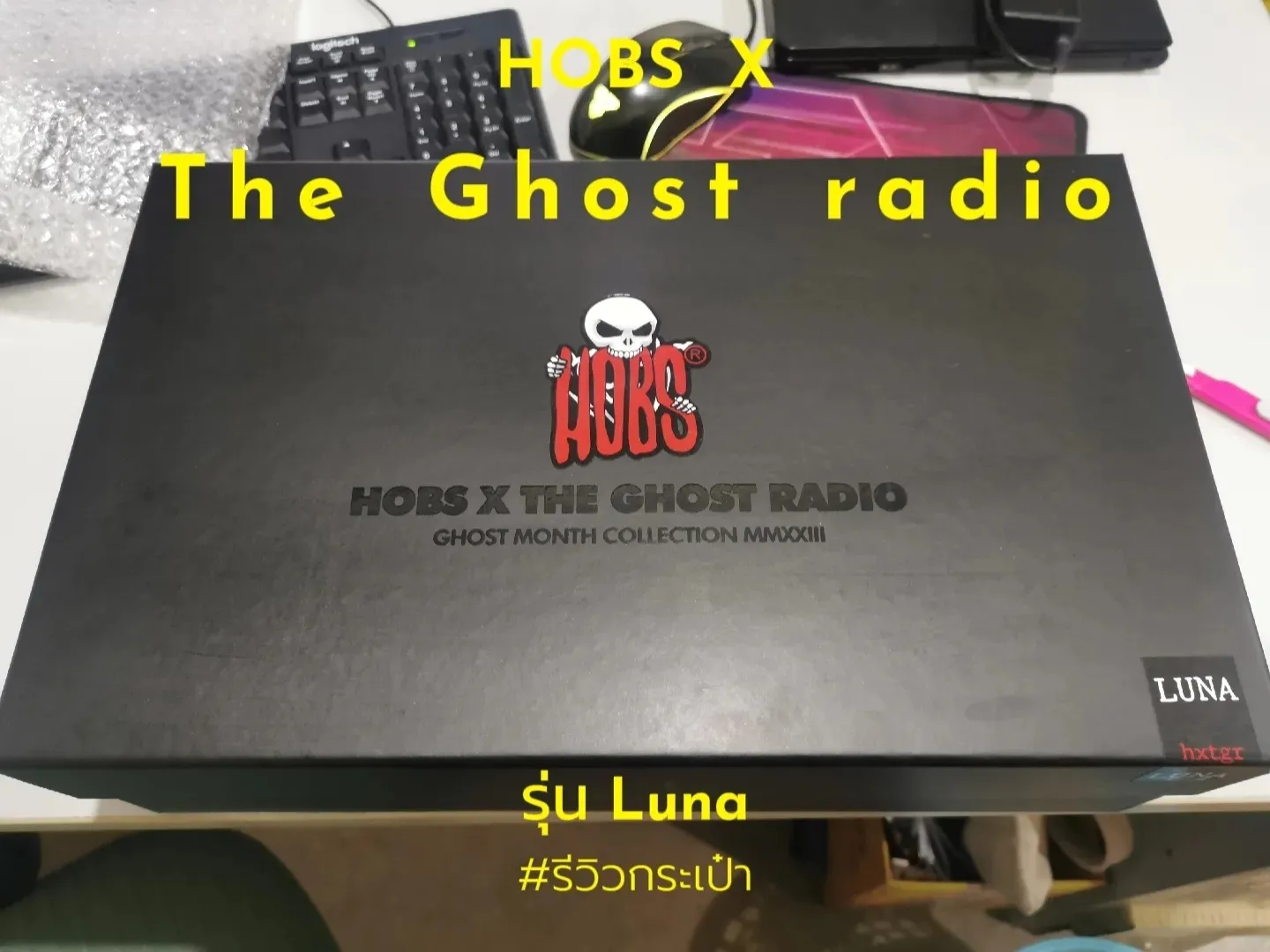 รีวิวกระเป๋า hobsXThe Ghost Radio รุ่น Luna | แกลเลอรีที่โพสต์โดย Hyam | Lemon8