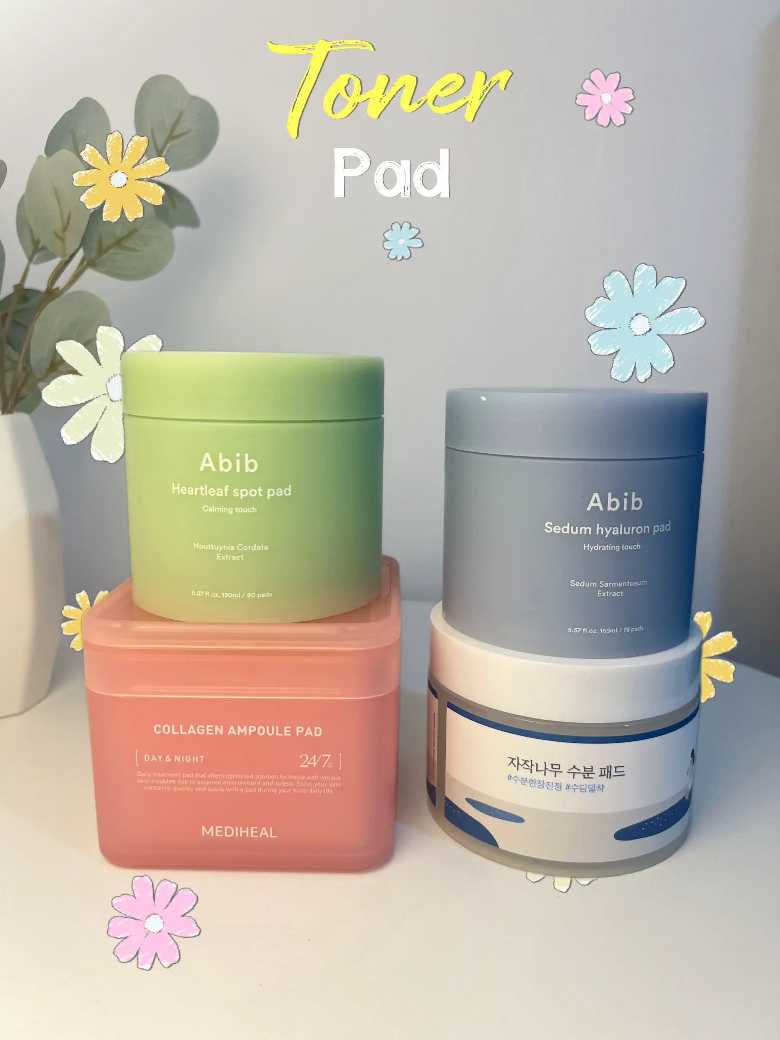 Toner Pads แบรนด์เกาหลี | แกลเลอรีที่โพสต์โดย Dreampanini | Lemon8