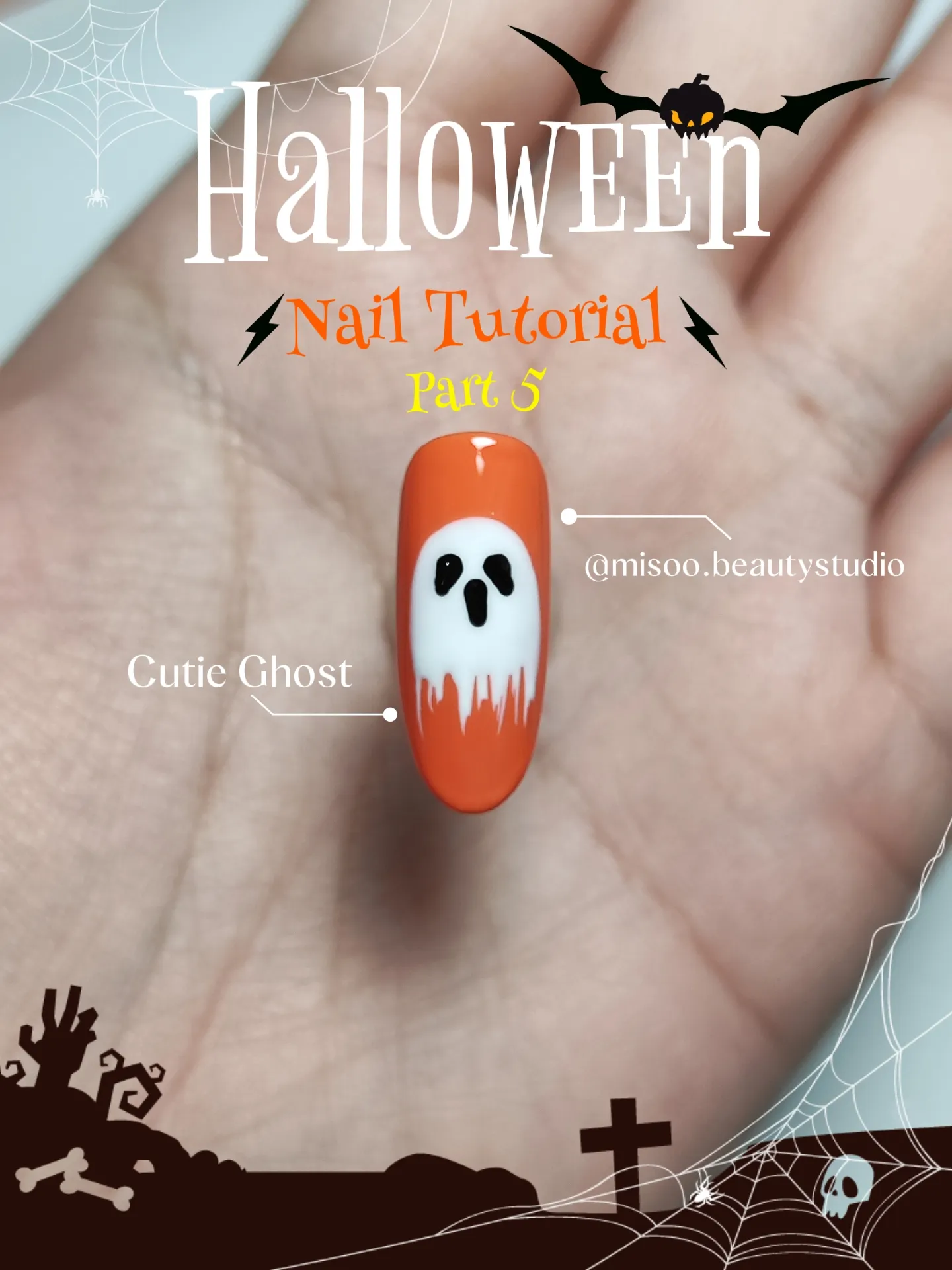 Halloween Nail Tutorial | Gallery posted by Misoo | Lemon8
